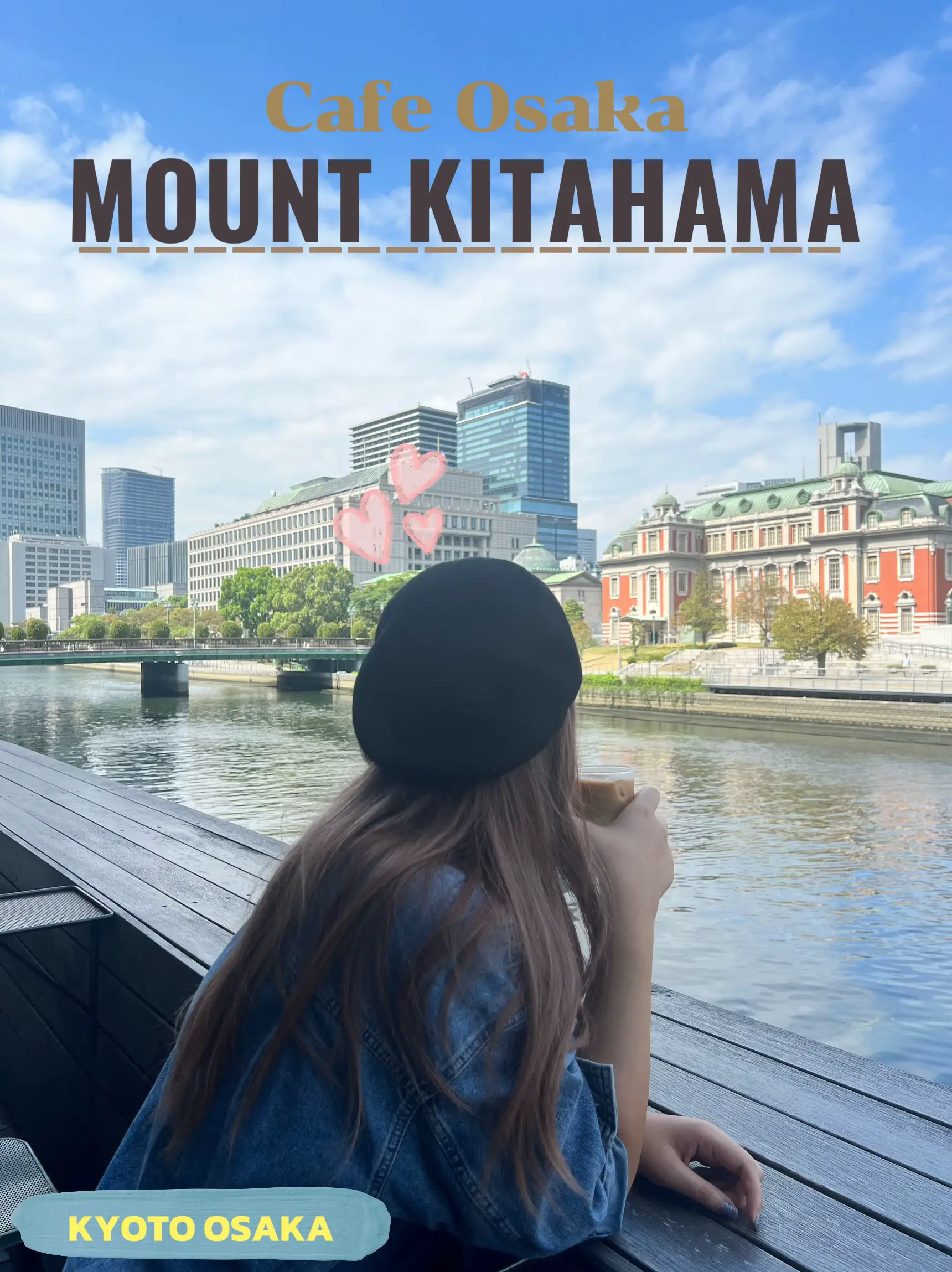 Cafe Osaka คาเฟ่ริมน้ำ ใจกลางเมืองโอซาก้าVibes โครตดี🍮🍵☕️ | แกลเลอรีที่โพสต์โดย 25Novem | Lemon8