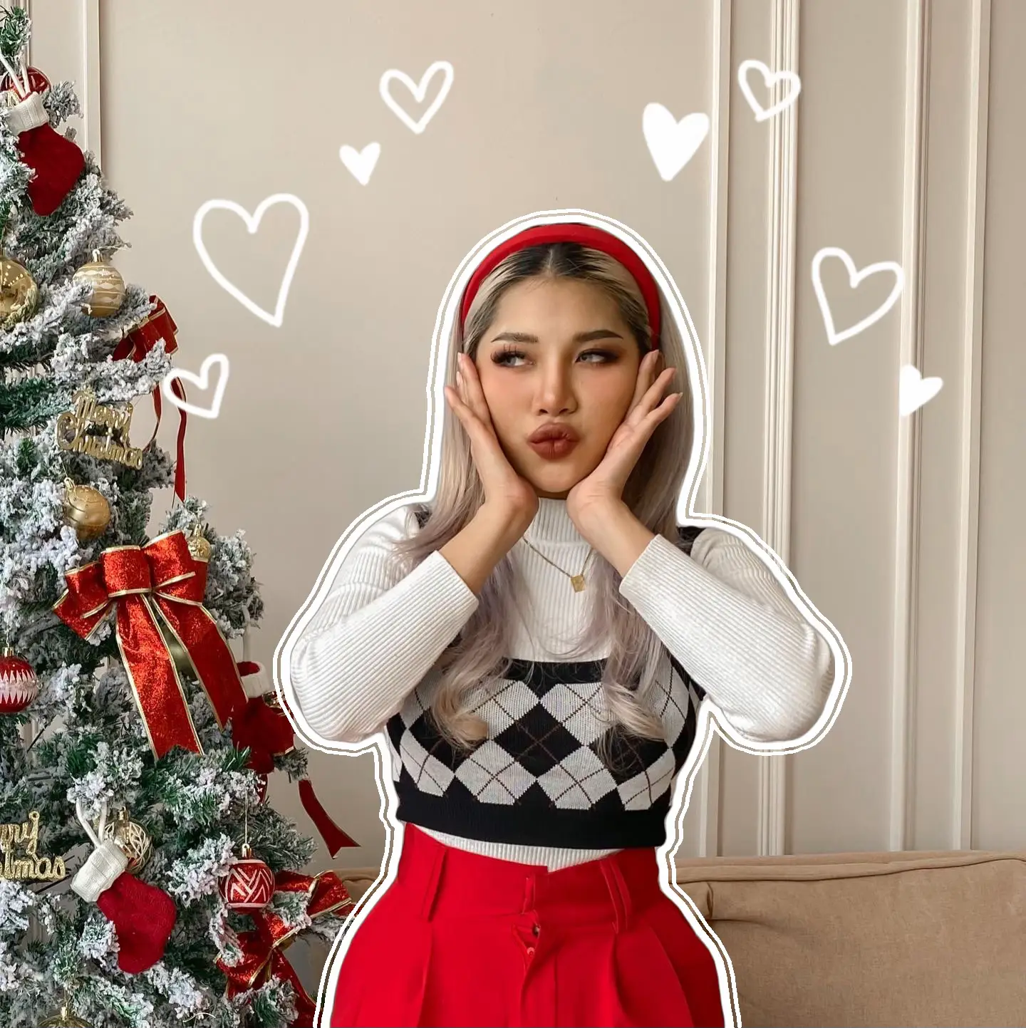 #แต่งตัวคริสมาสต์ #Christmas | แกลเลอรีที่โพสต์โดย Nawa nawa | Lemon8