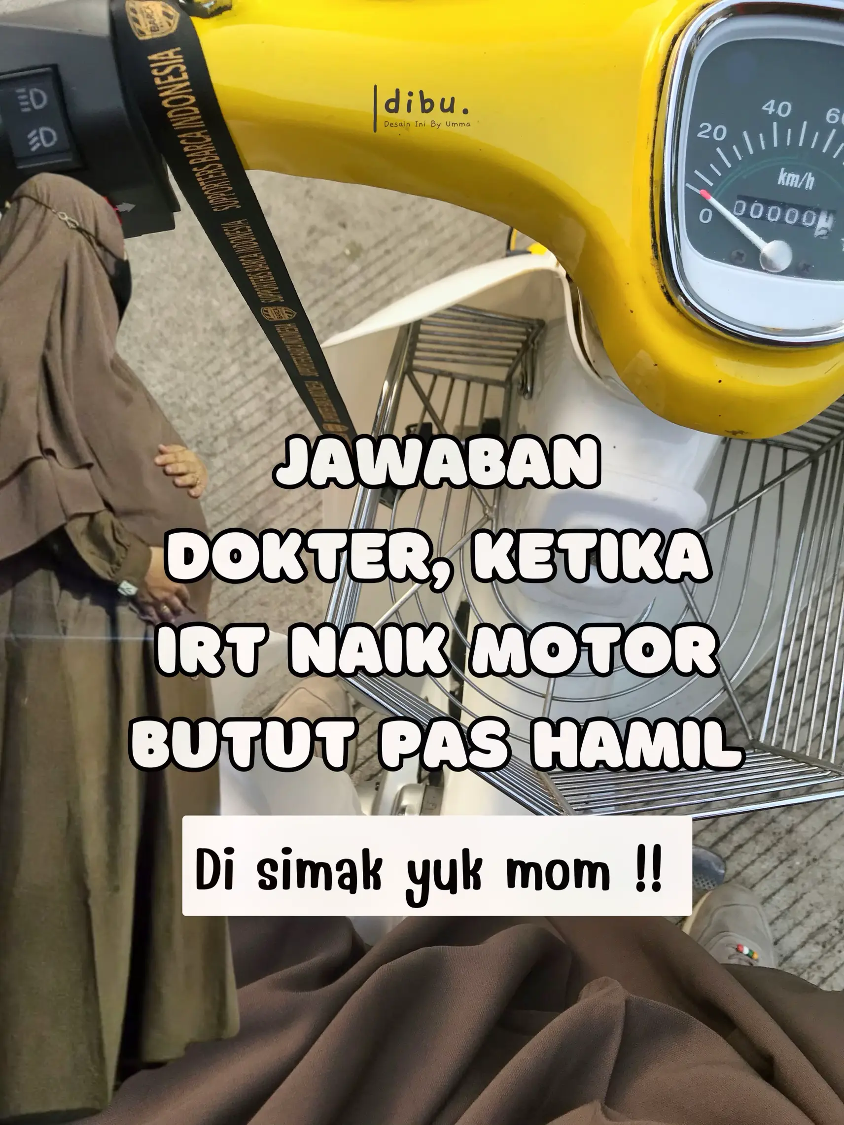 IRT ketika naik motor butut pas hamil | Galeri diposting oleh darindrii ...