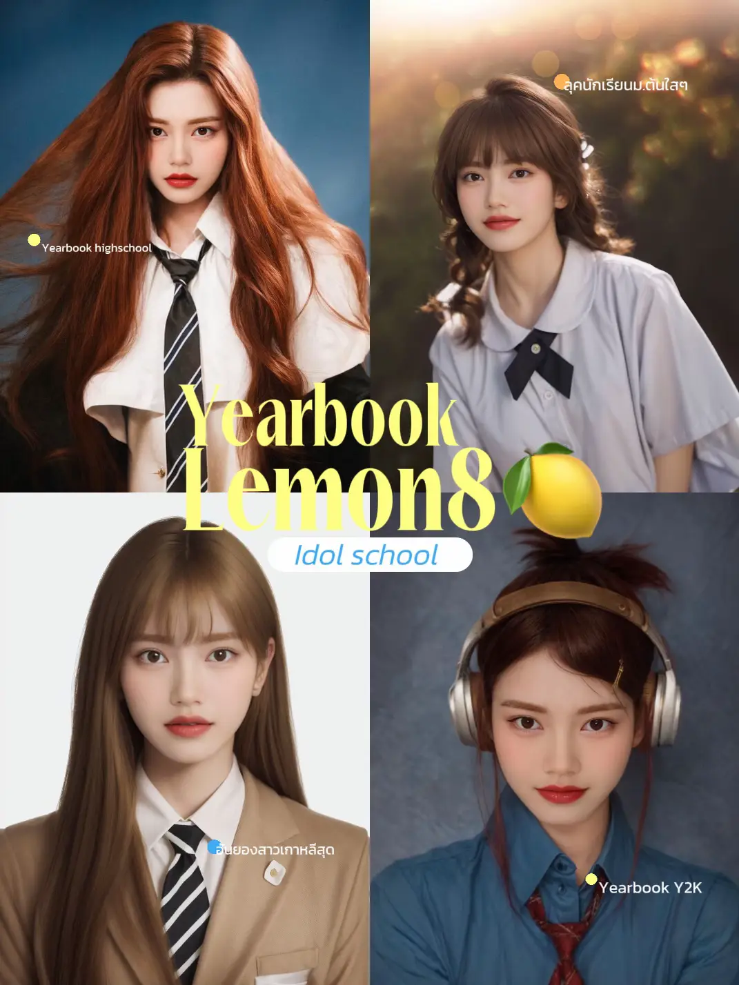 ทำ Yearbook ในแอป Lemon8🍋 ฉบับง่ายไม่ต้องเสียตังค์ | แกลเลอรีที่โพสต์โดย แป้งพิรีวิว~🍋 | Lemon8