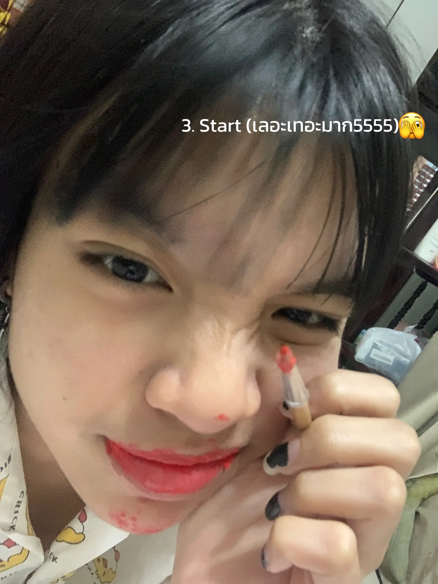 ทำเสื้อ kiss t-shirt ให้แฟนกัน💋! | แกลเลอรีที่โพสต์โดย Palii_ | Lemon8