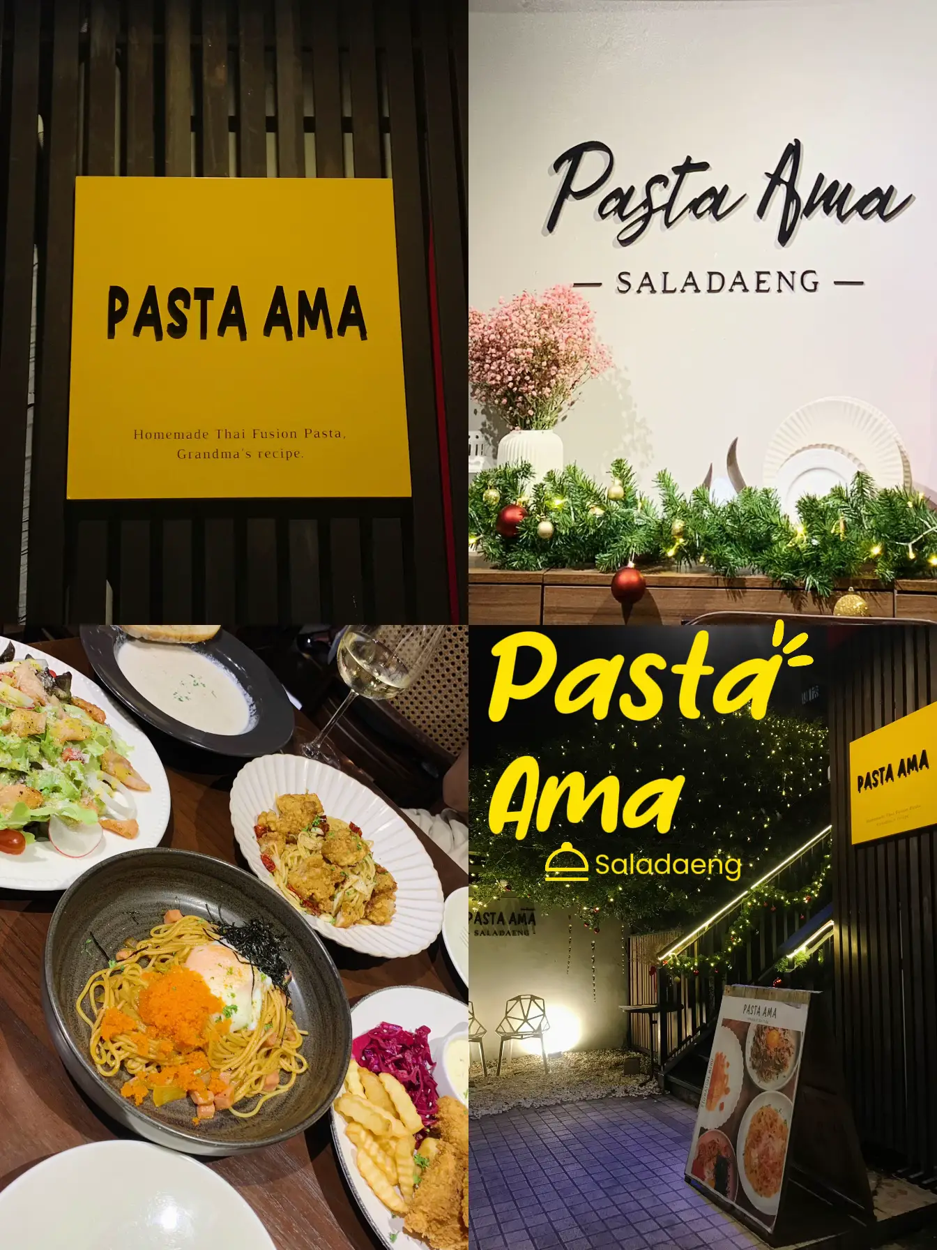 พาสต้าอาม่า ศาลาแดง | แกลเลอรีที่โพสต์โดย PWS.M | Lemon8