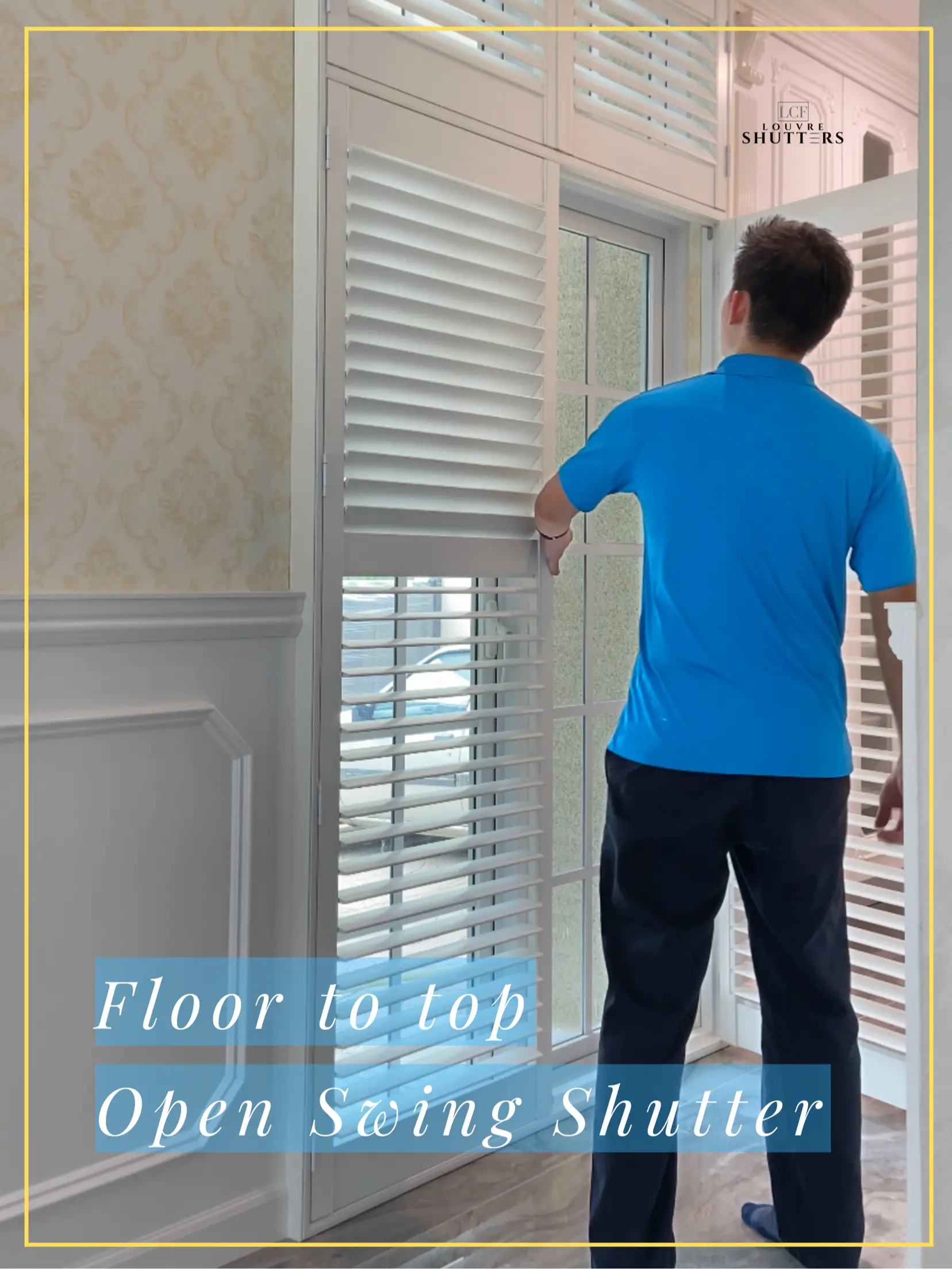 🇲🇾【2023】Floor to top - Open Swing Shutter | วิดีโอที่เผยแพร่โดย LCF ...