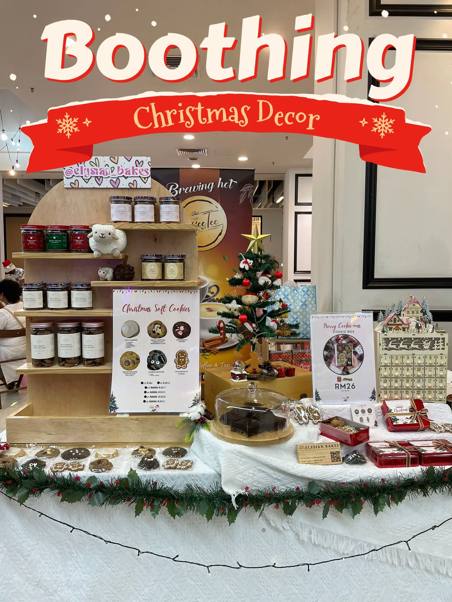 Ways to spice up your booths for Christmas | Galeri disiarkan oleh ...