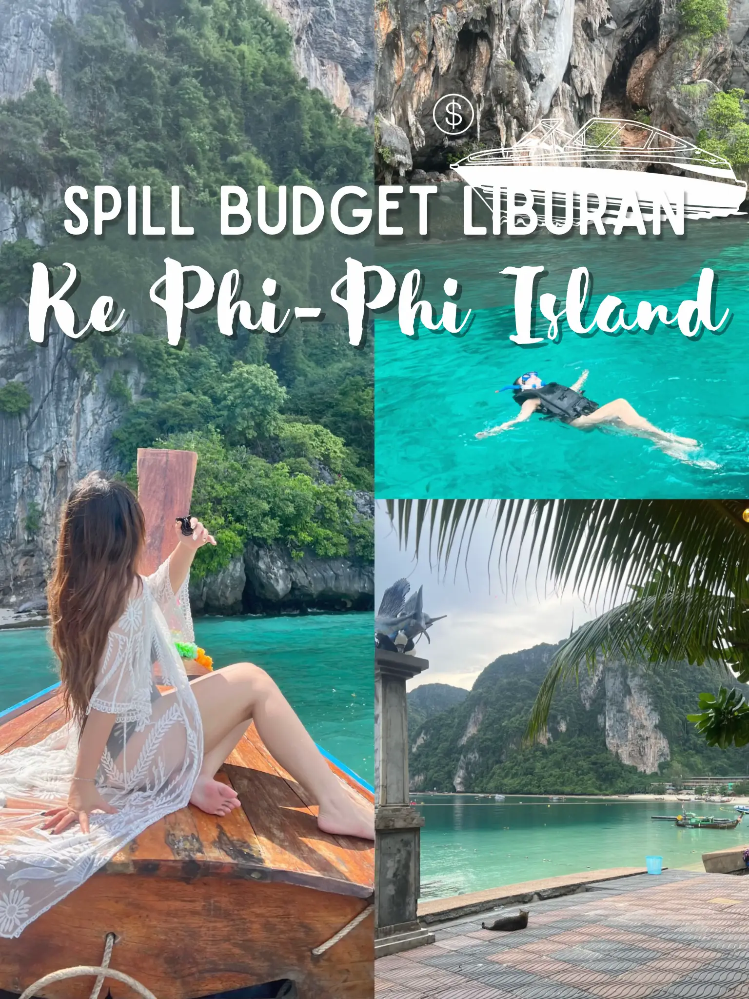Abis berapa trip ke PHI PHI? tanpa travel tour‼️ | Galeri diposting oleh Erny Cenn | Lemon8
