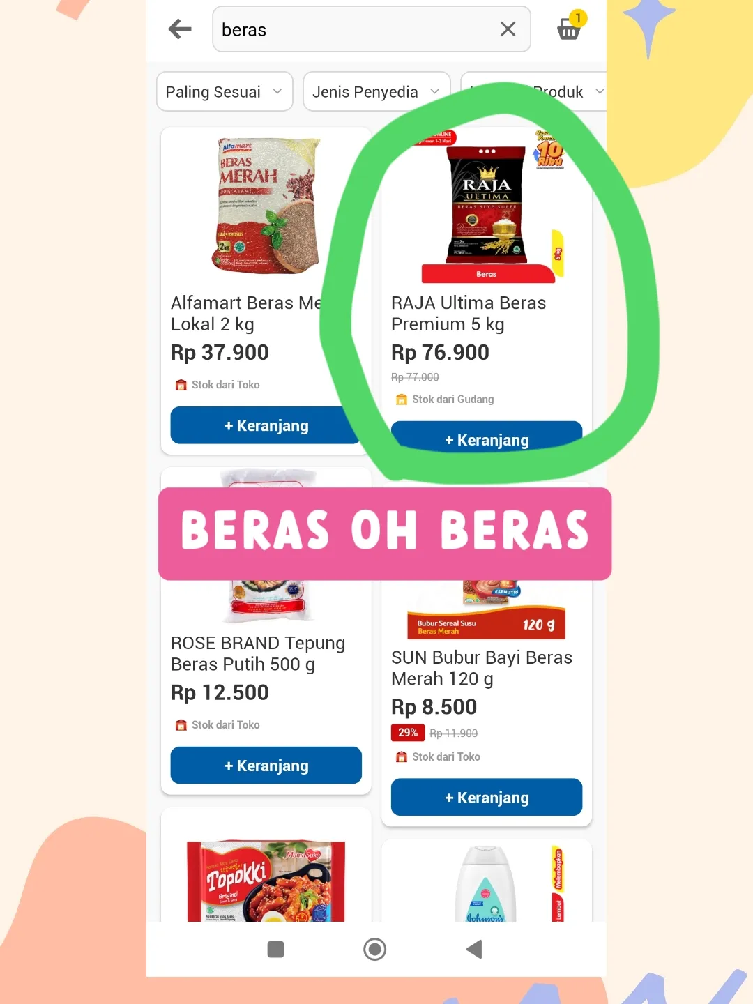 Beras oh beras #irtpunyacerita | Galeri diposting oleh Novita Muly | Lemon8