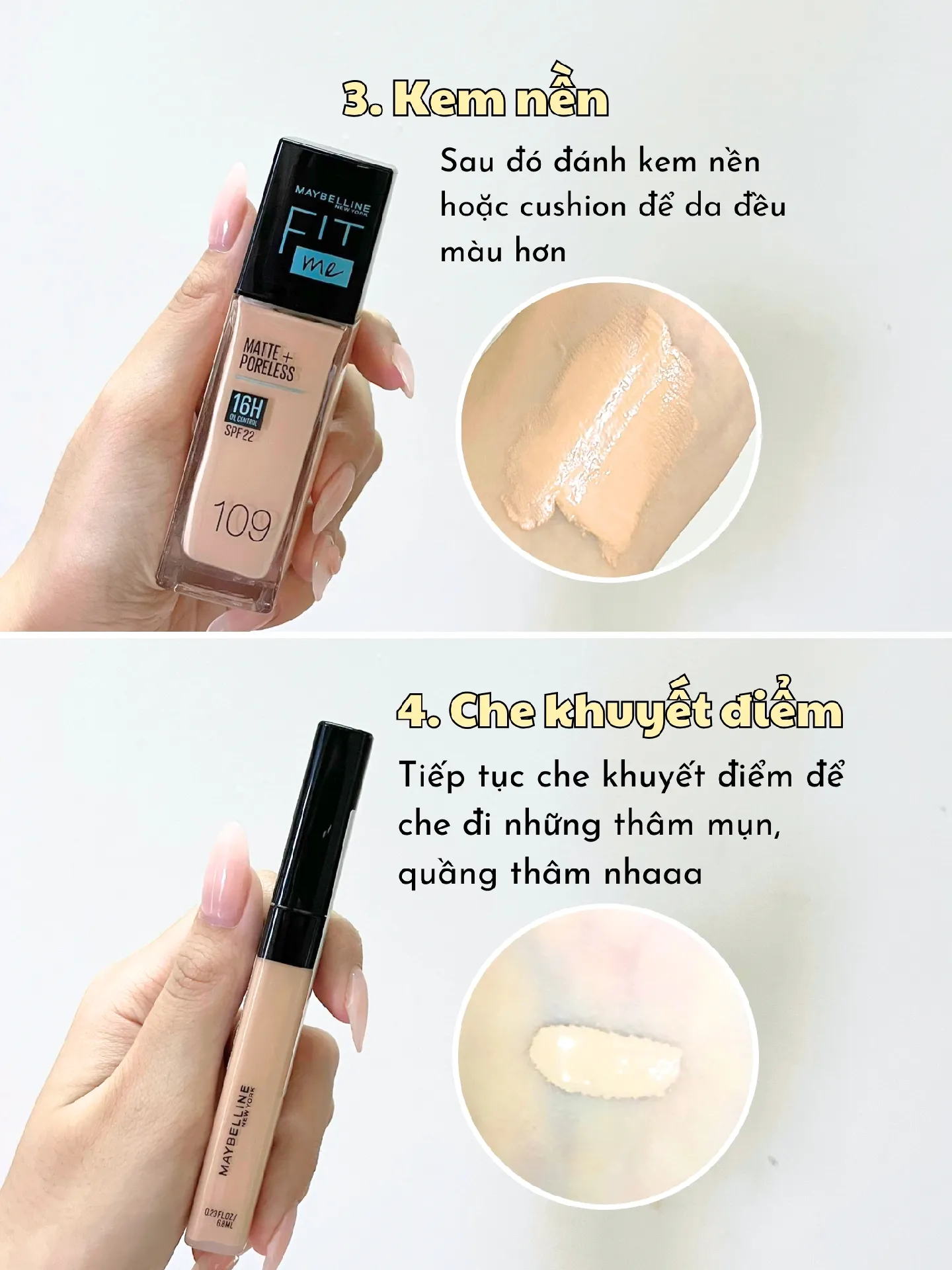 12 BƯỚC MAKE UP CƠ BẢN 💗 | Bộ sưu tập do hxgiang___ đăng | Lemon8