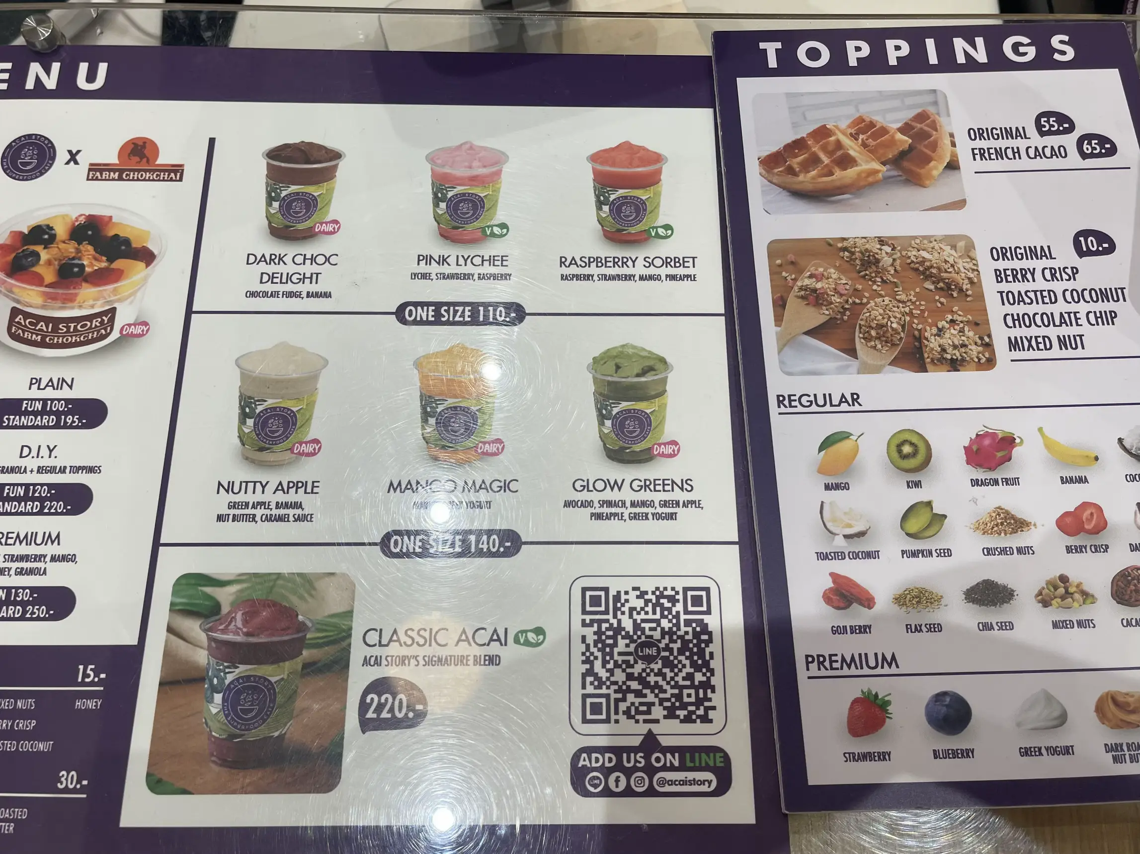 เมนูคลีน ”Acai Story“ ครั้งแรกกับแฟน🫶🏻 | แกลเลอรีที่โพสต์โดย Kamon_pn🐝 | Lemon8