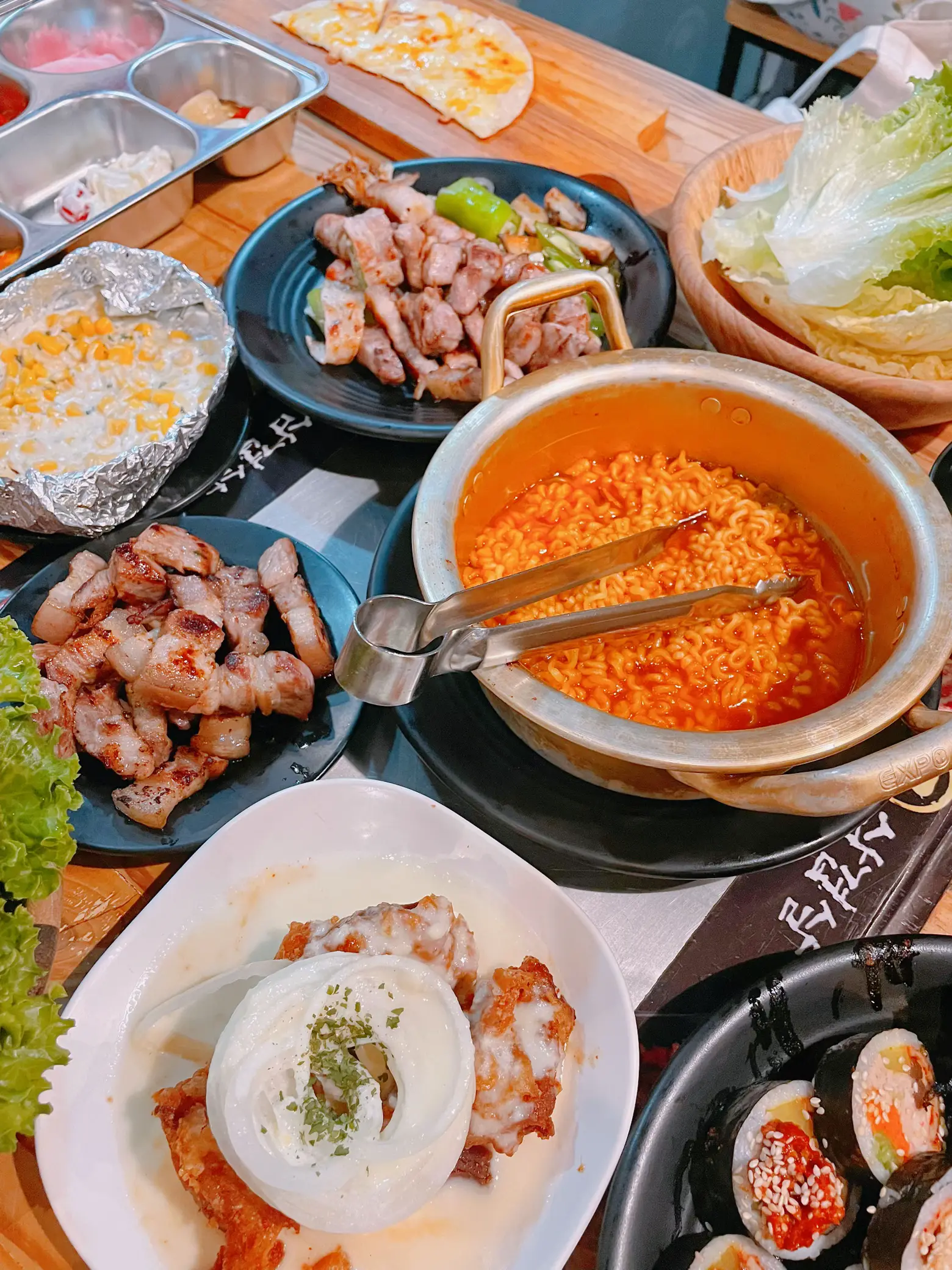 Sam Gyup Sal BBQ ซัมกยอลซัล สายกินดึก ย่านห้วยขวาง🇰🇷💖 | แกลเลอรีที่ ...
