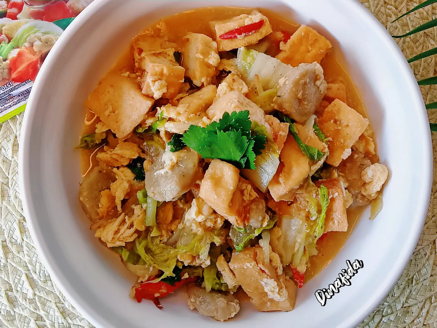 Tumis Tahu Sawi Telur | Galeri diposting oleh Dina Fida | Lemon8