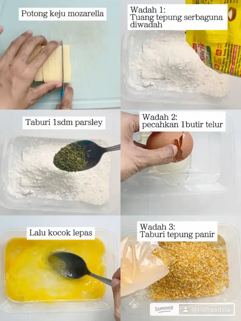 Ide Camilan Simple dari Keju Mozarella🧀 | Gallery posted by Ridha ...