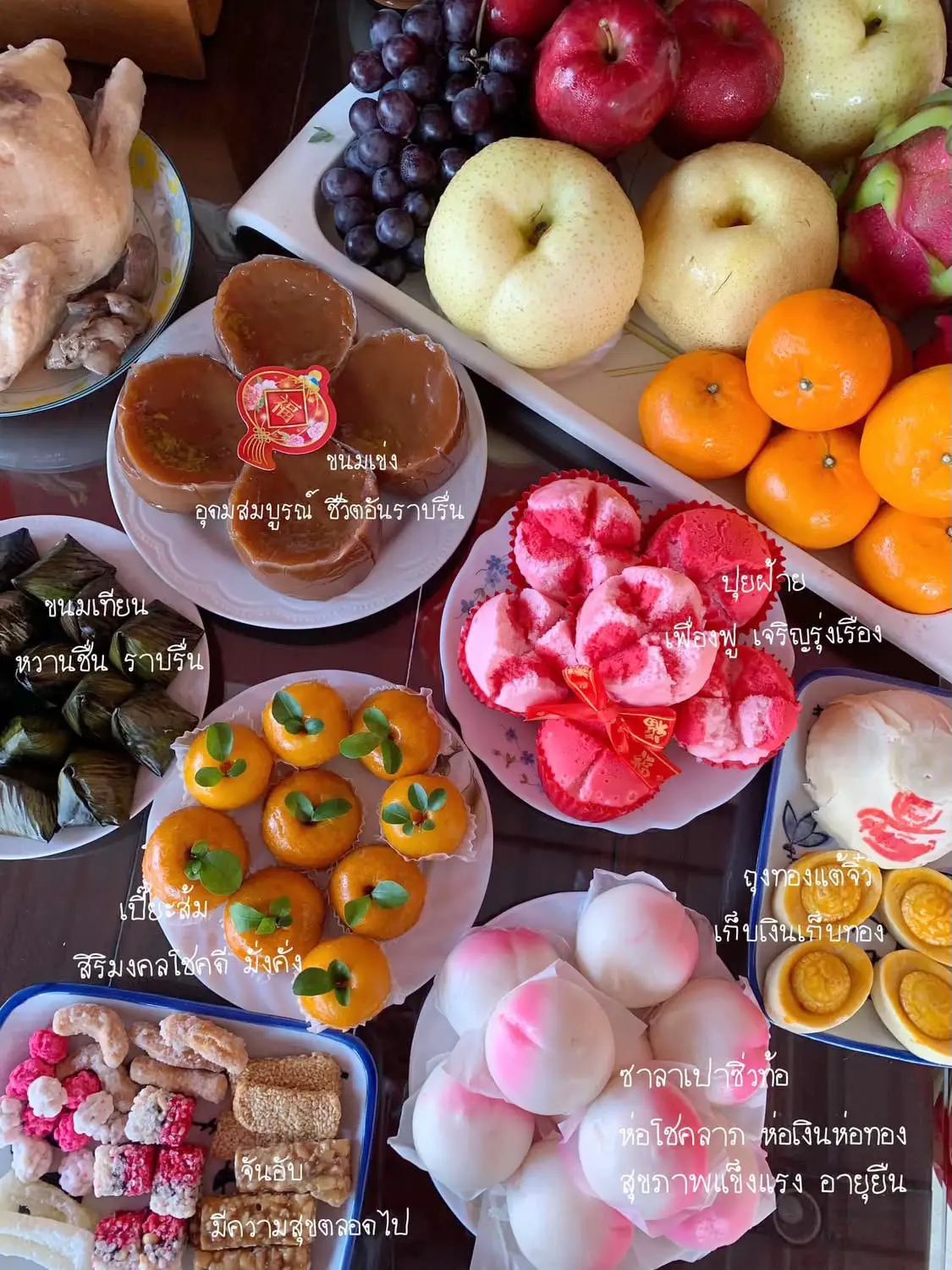วันไหว้ตรุษจีน | เตรียมของไหว้อะไรบ้าง..พร้อมความหมายมงคล🏮 | แกลเลอรี ...