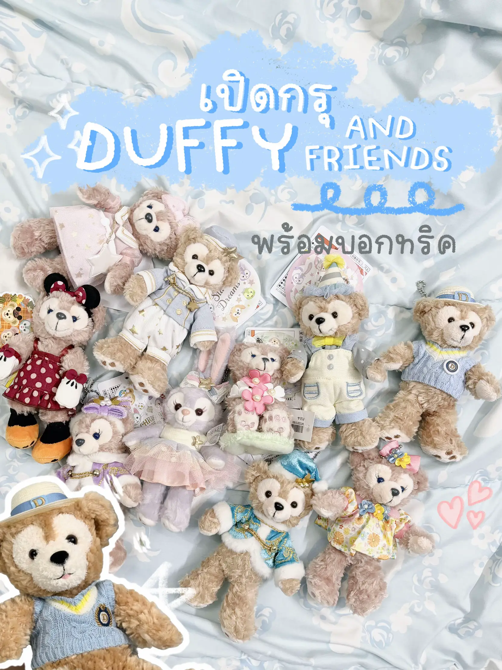 เปิดกรุ Duffy and friends 🥰💗 | แกลเลอรีที่โพสต์โดย the.noonnn | Lemon8