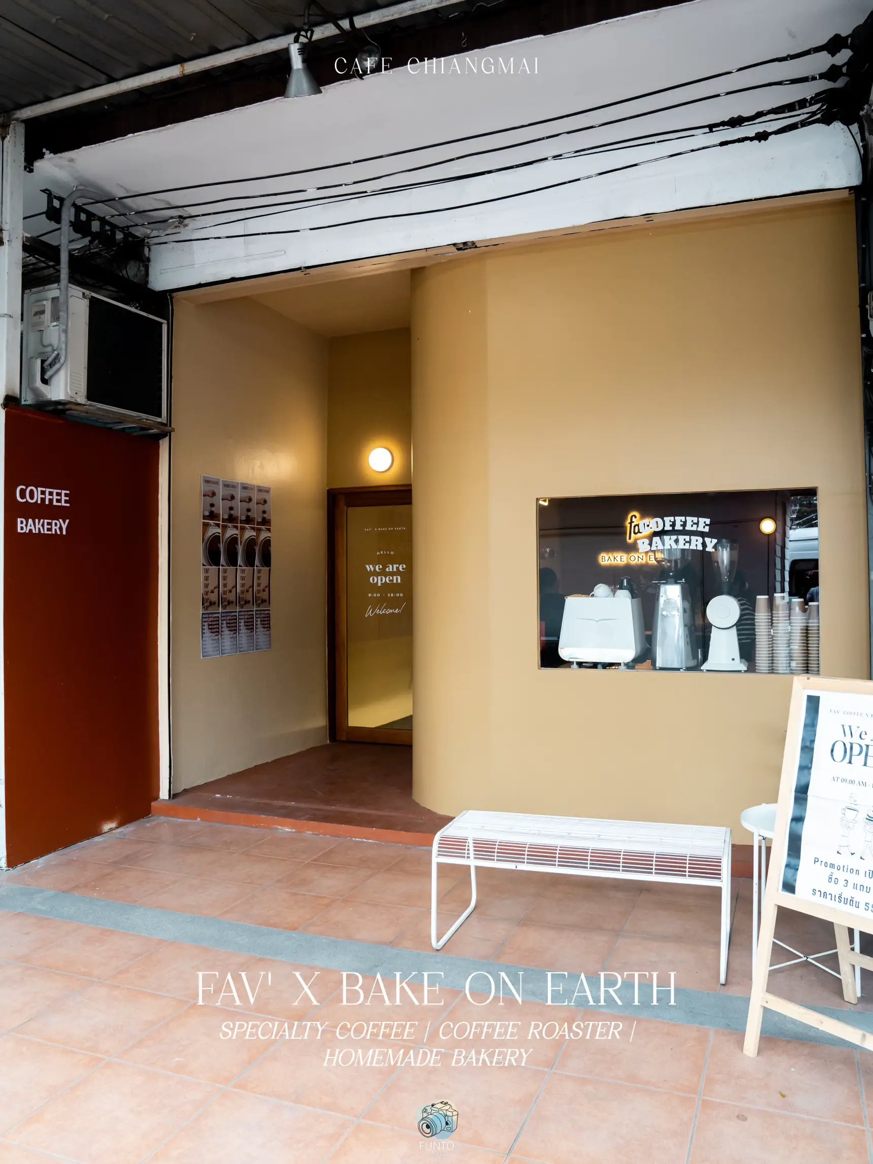 Fav‘ Coffee x Bake On Earth คาเฟ่ที่มีขนมฝรั่งเคสอร่อยมาก | แกลเลอรีที่ ...
