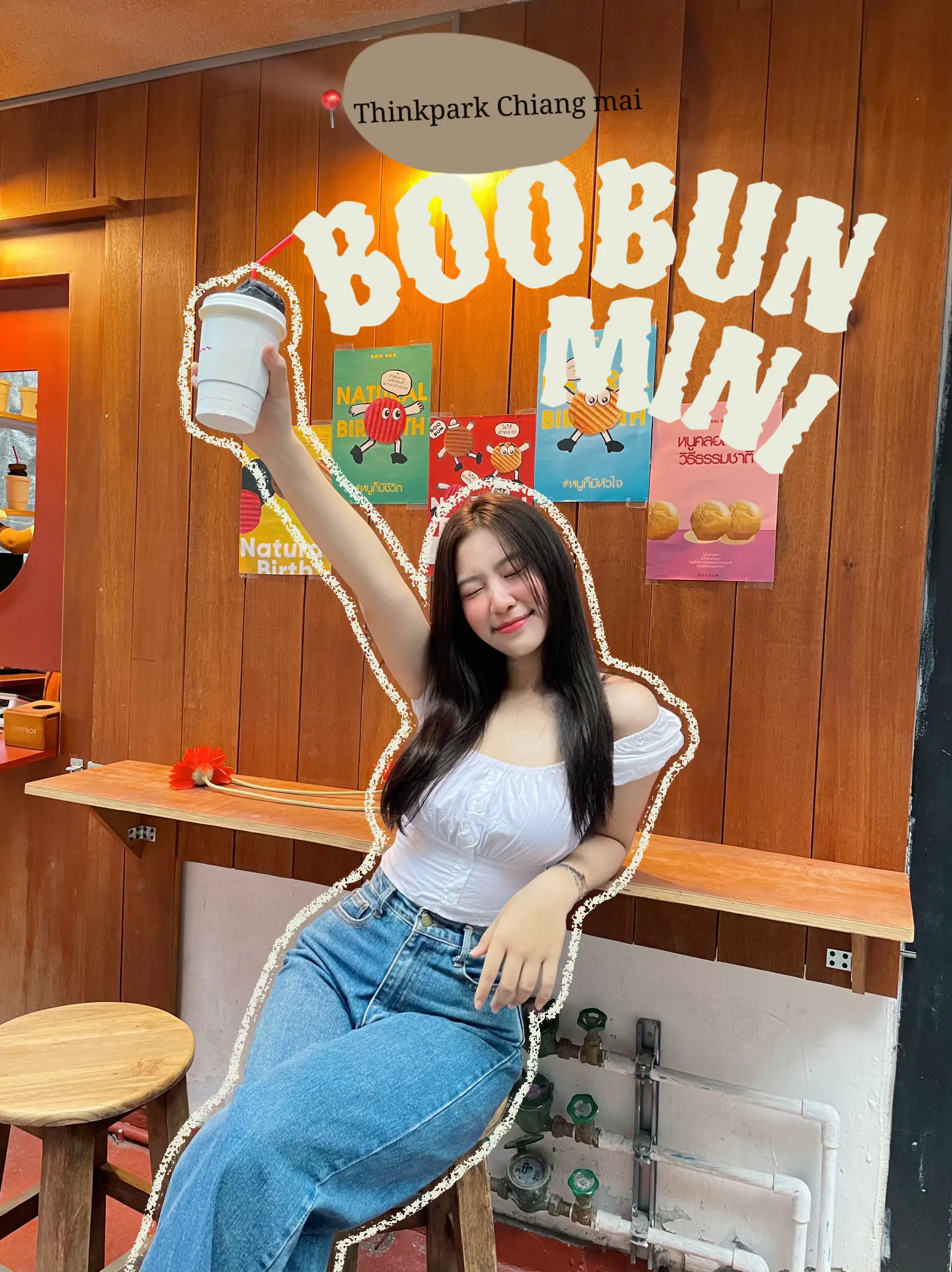 BOOBUN MINI Chiang mai 🥯🍩🥤 | แกลเลอรีที่โพสต์โดย ปรว💐 | Lemon8
