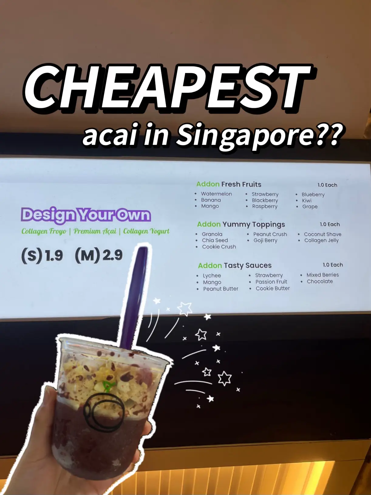 Acai from $1.90 ?? | Gallery posted by shermaine | Lemon8