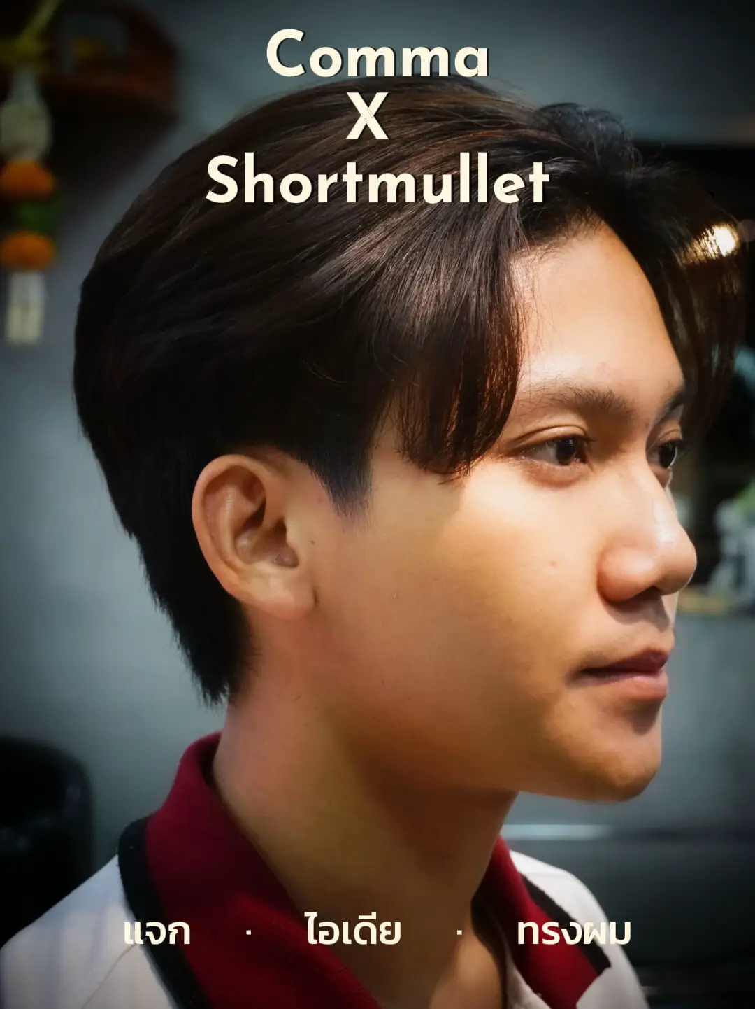 แจกไอเดียทรงผม Comma x Shortmullet | แกลเลอรีที่โพสต์โดย Pit Studio hair | Lemon8