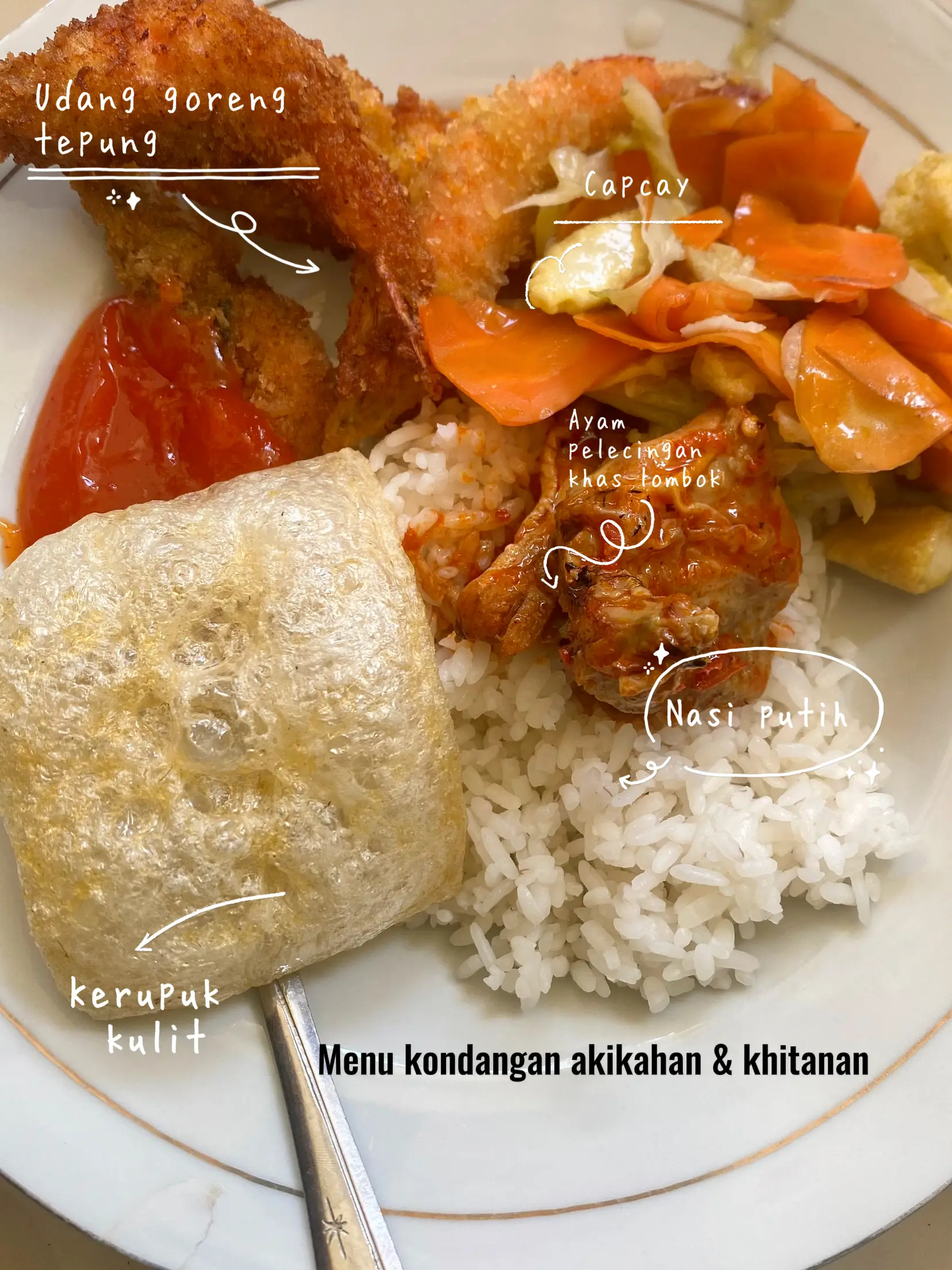 Menu Kondangan | Galeri diposting oleh Ismi Fauzan | Lemon8