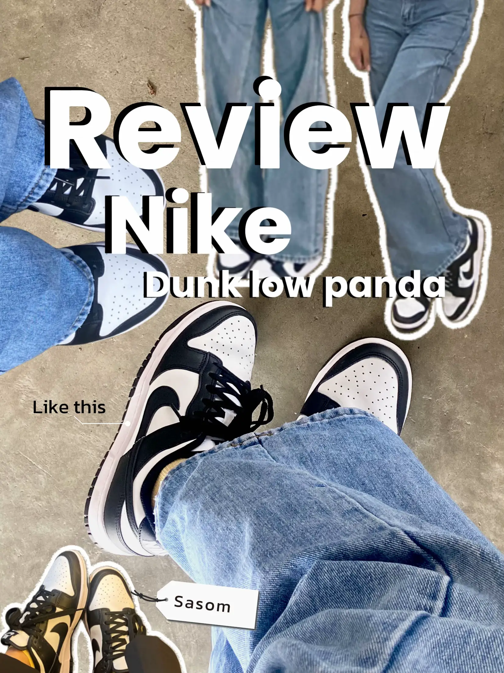 nike dunk low panda 🐼 | แกลเลอรีที่โพสต์โดย ความสุขของมุกๆ | Lemon8