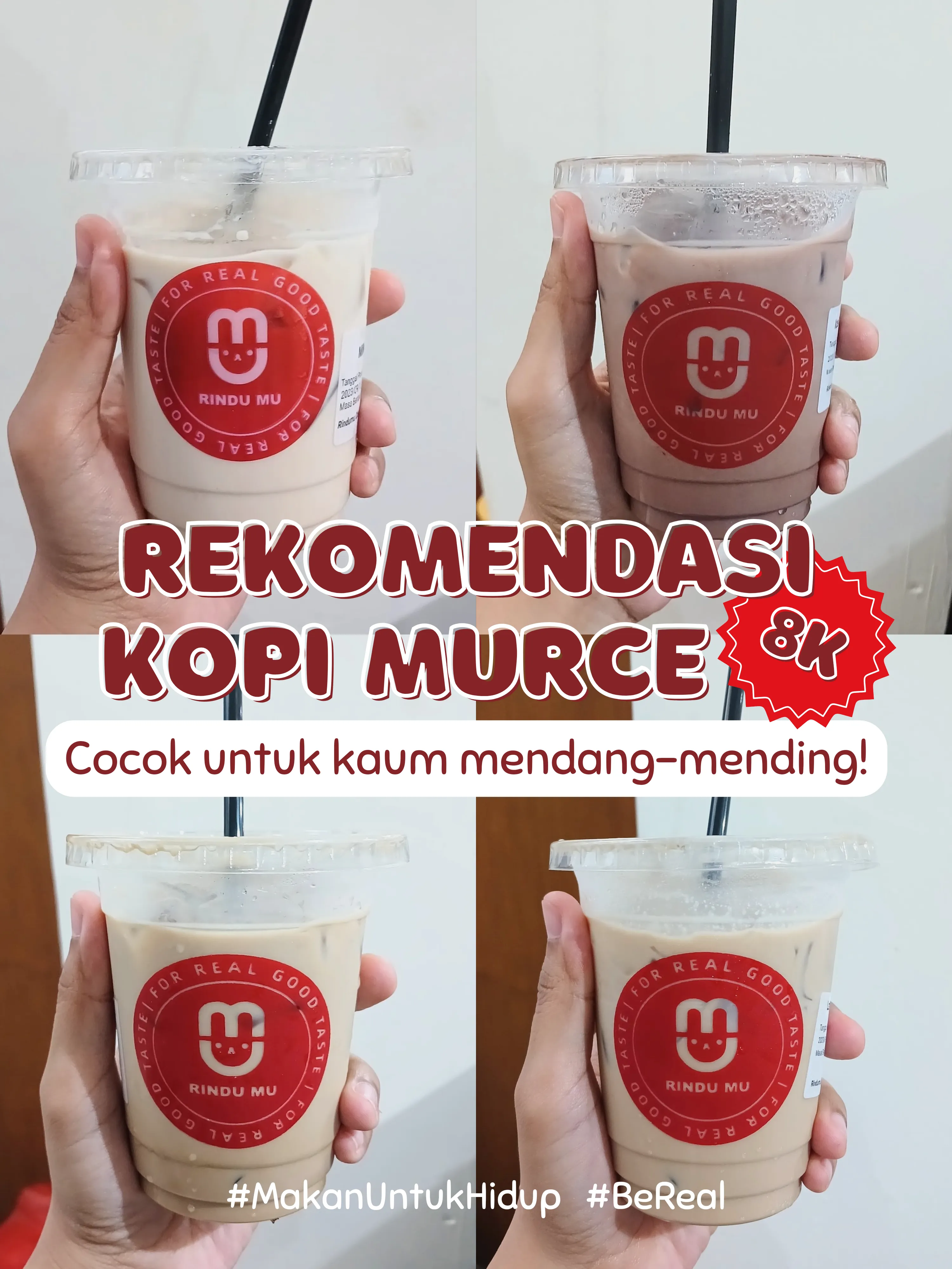Menu Wajib Order di Kopi Rindumu ️ Murce 👌 | Galeri diposting oleh ...