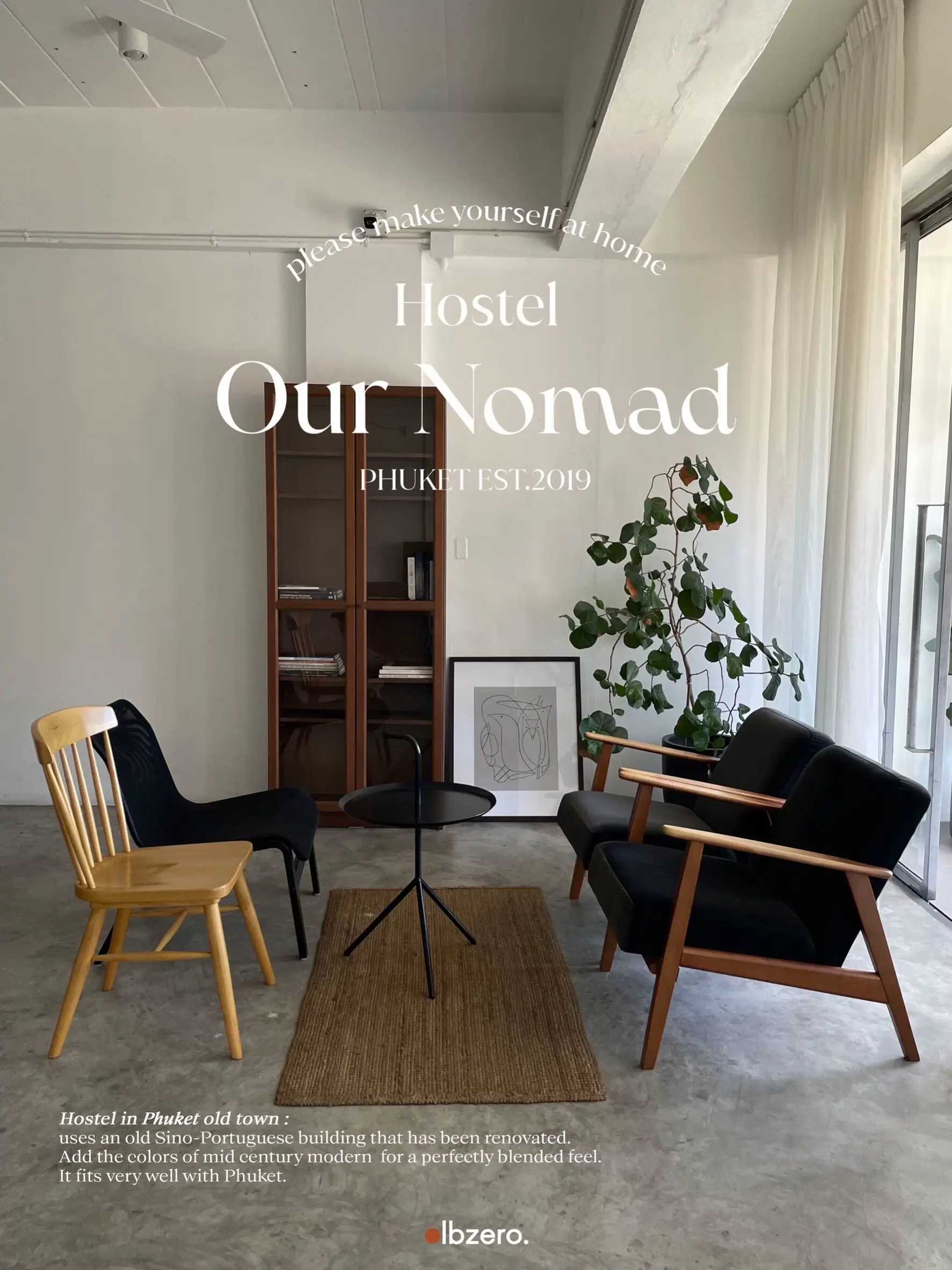 มาเที่ยวภูเก็ตทั้งทีก็ต้องพักที่ Hostel Our Nomad 🛌 | แกลเลอรีที่โพสต์โดย lbzero | Lemon8