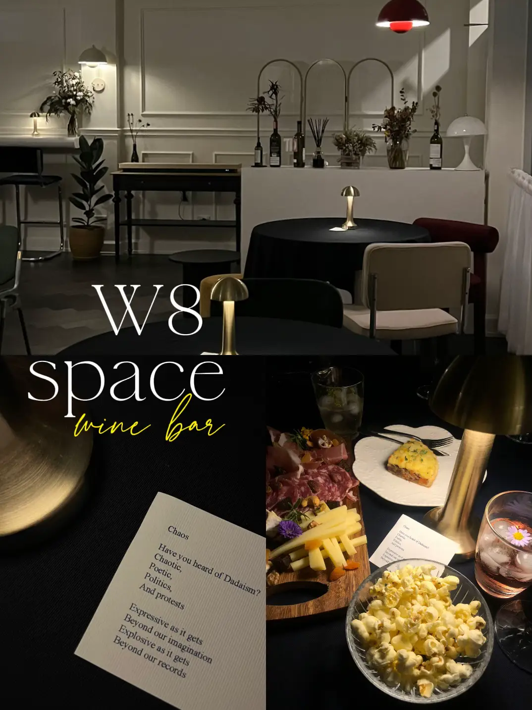 🍷W8 space ร้านนั่งชิวย่านเจริญนคร 🌃💫 | แกลเลอรีที่โพสต์โดย gny | Lemon8