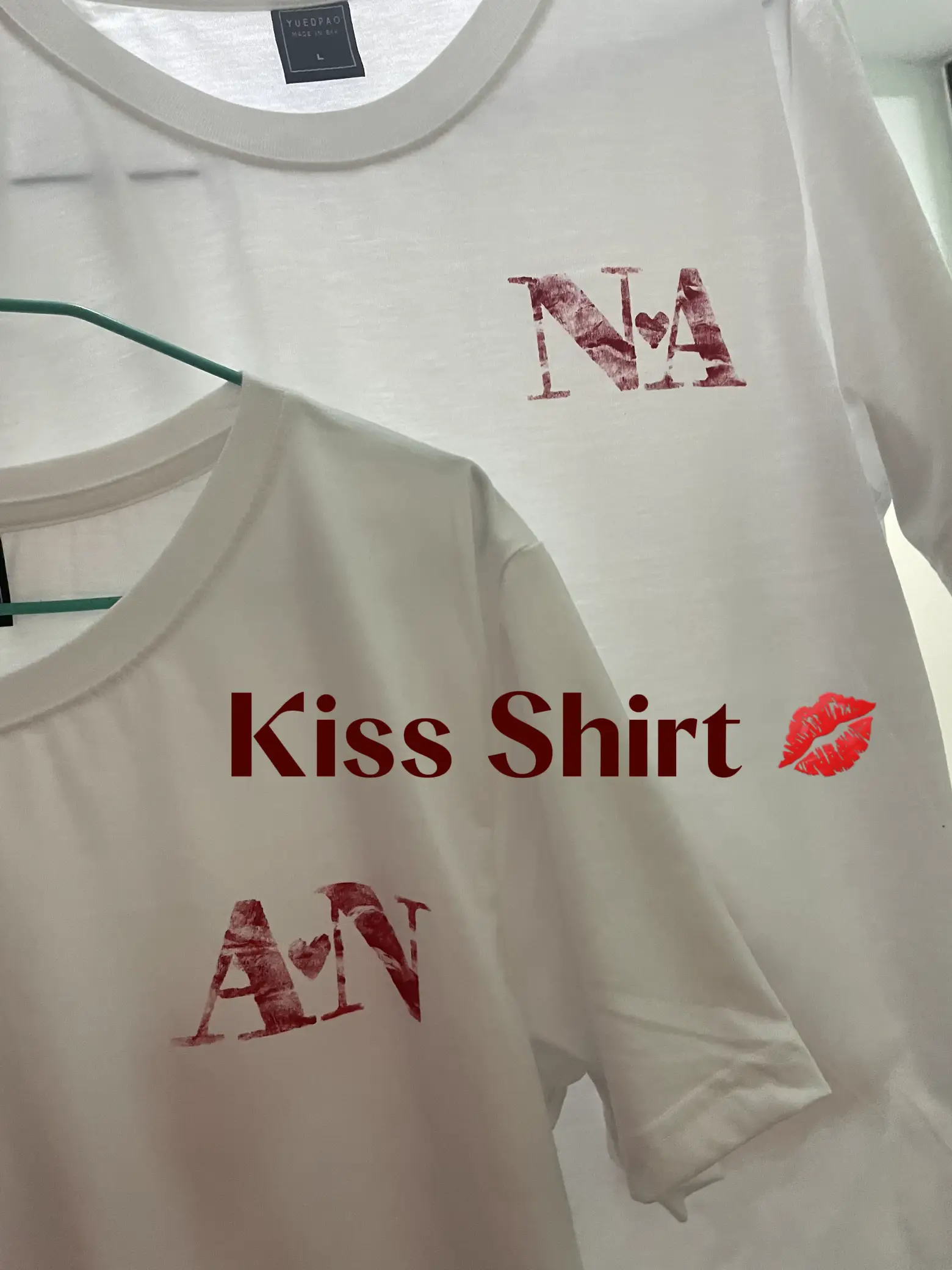 Kiss Shirt 💋 | แกลเลอรีที่โพสต์โดย นุ้งแนนรีวิว 🐰 | Lemon8