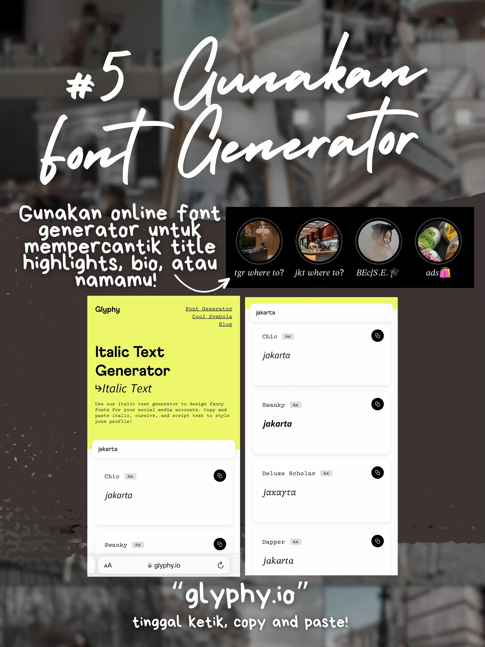 CARA BIKIN PROFILE IG AESTHETIC ALA SELEBGRAM🤳 | Galeri diposting oleh ...