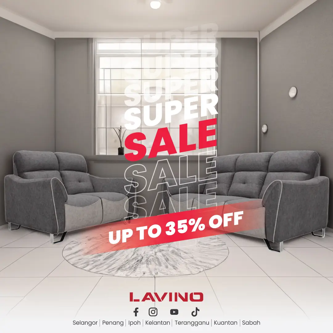 Sofa set 2+3 seater 🌸 | Galeri disiarkan oleh Lavino_Malaysia | Lemon8