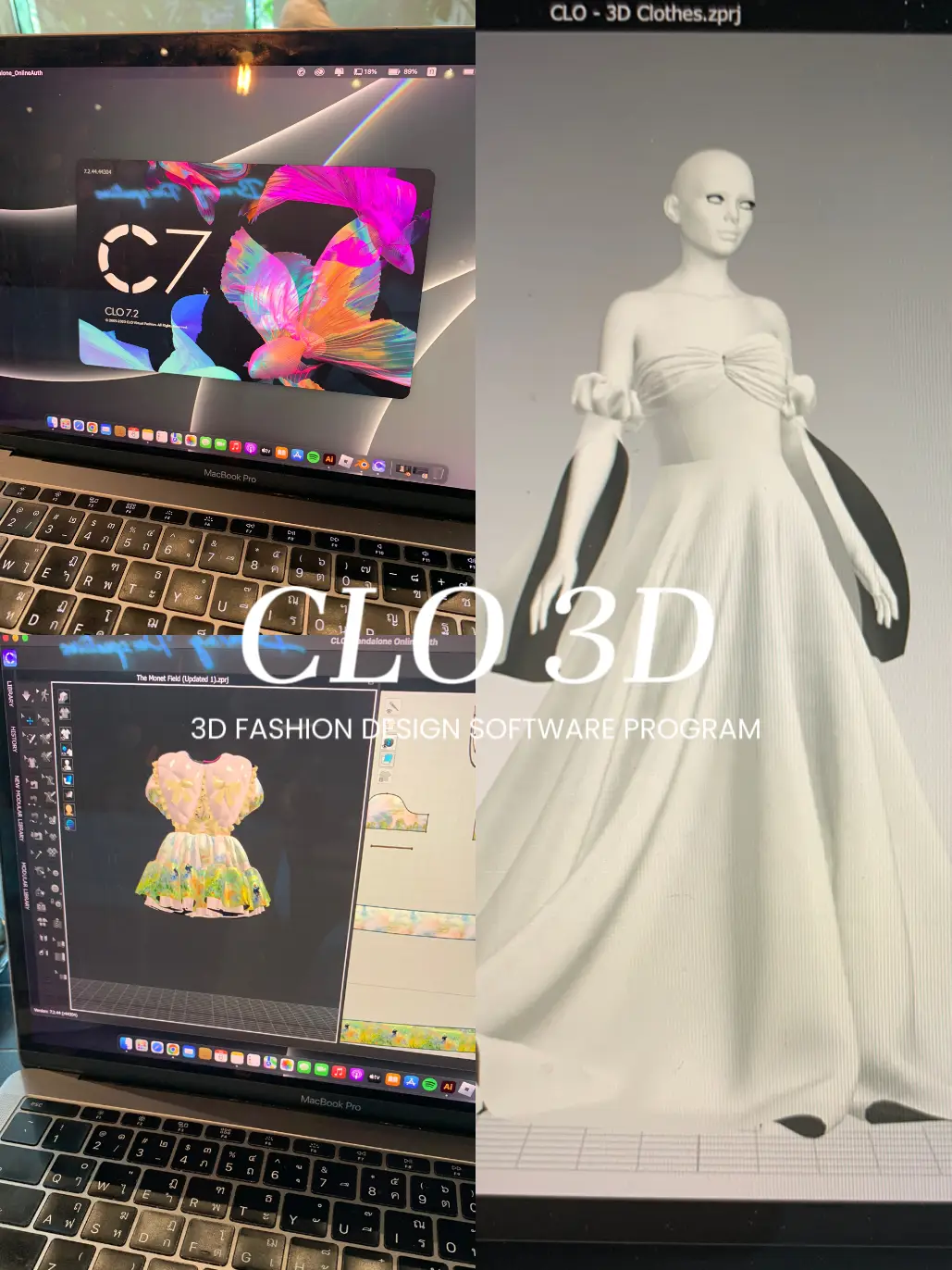 แนะนำโปรแกรมสำหรับทำ pattern เสื้อผ้า CLO 3D 💻👗 | แกลเลอรีที่โพสต์โดย ...