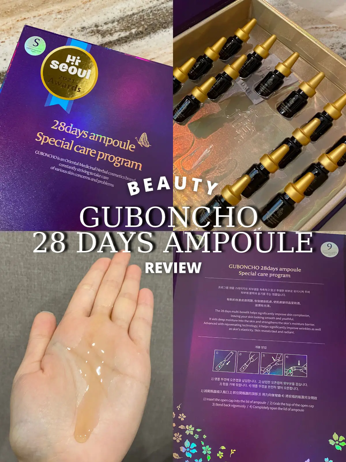 Guboncho 28 Days Ampoule: Cobain ampoule Rp 4 juta | แกลเลอรีที่โพสต์ ...