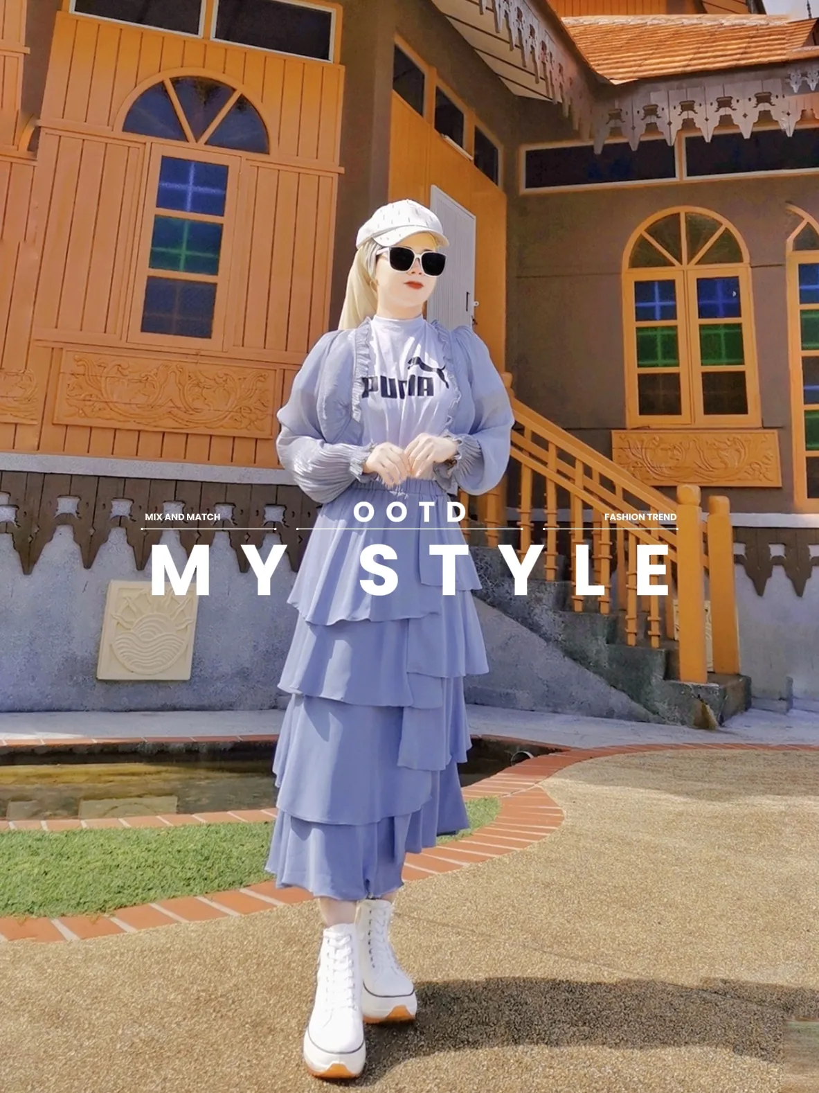 first ootd 2024💙💙 | Galeri disiarkan oleh zazasugarz | Lemon8