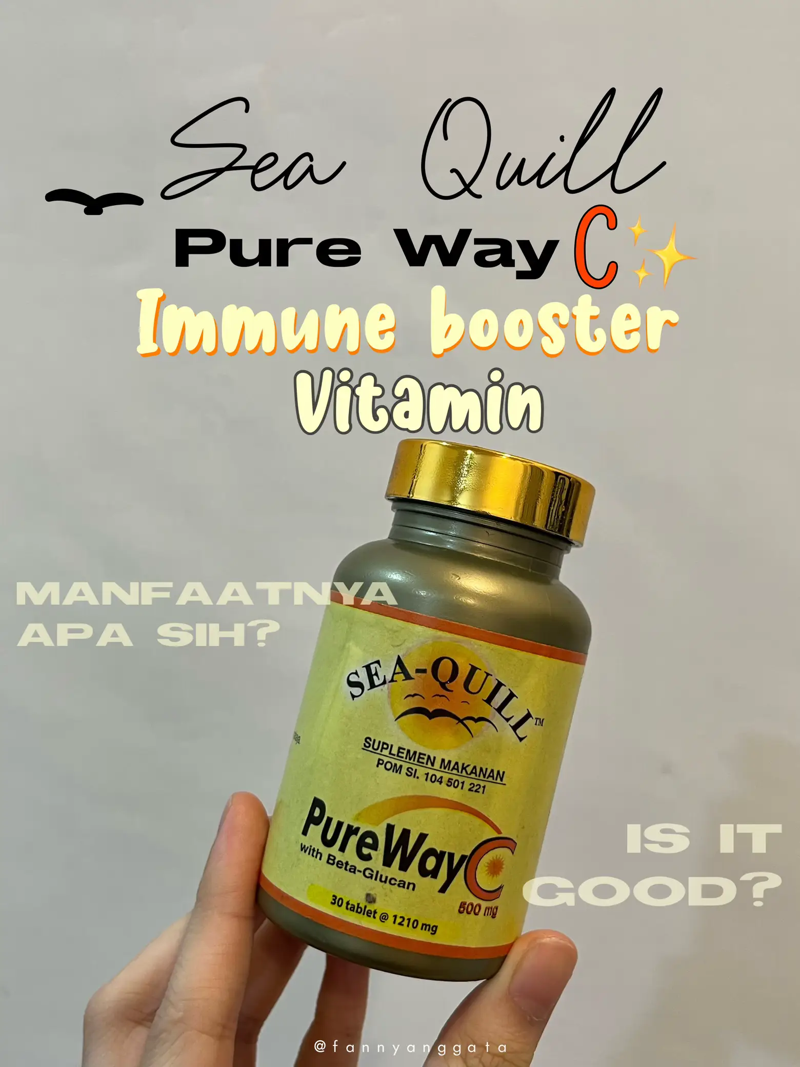 REVIEW VITAMIN SEA QUILL PUREWAY C 🌞💊 Is it good? | Galeri diposting ...