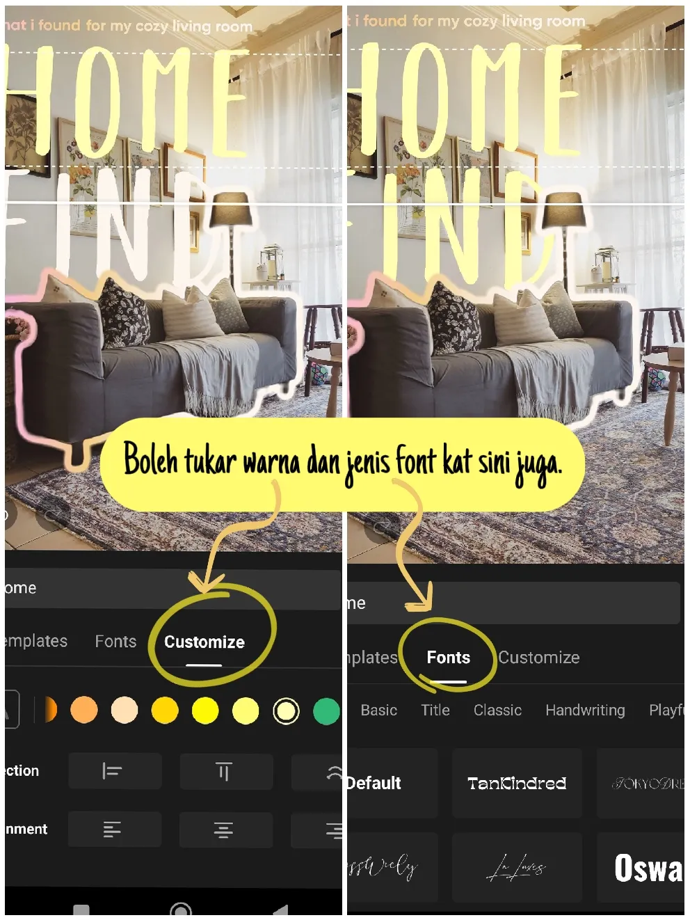 Template Edit - Pencarian Lemon8