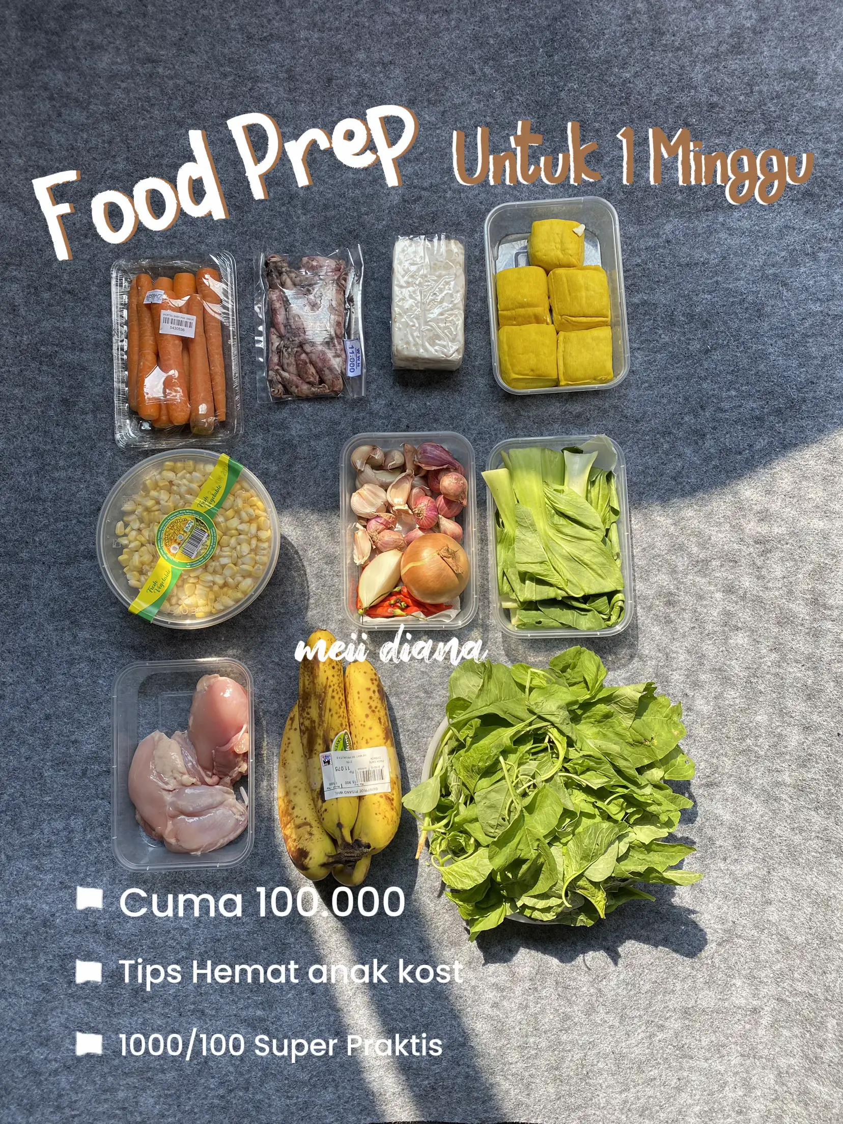 Food Prep cuma 100.000 untuk 1 minggu!! | Galeri diposting oleh Meii ...