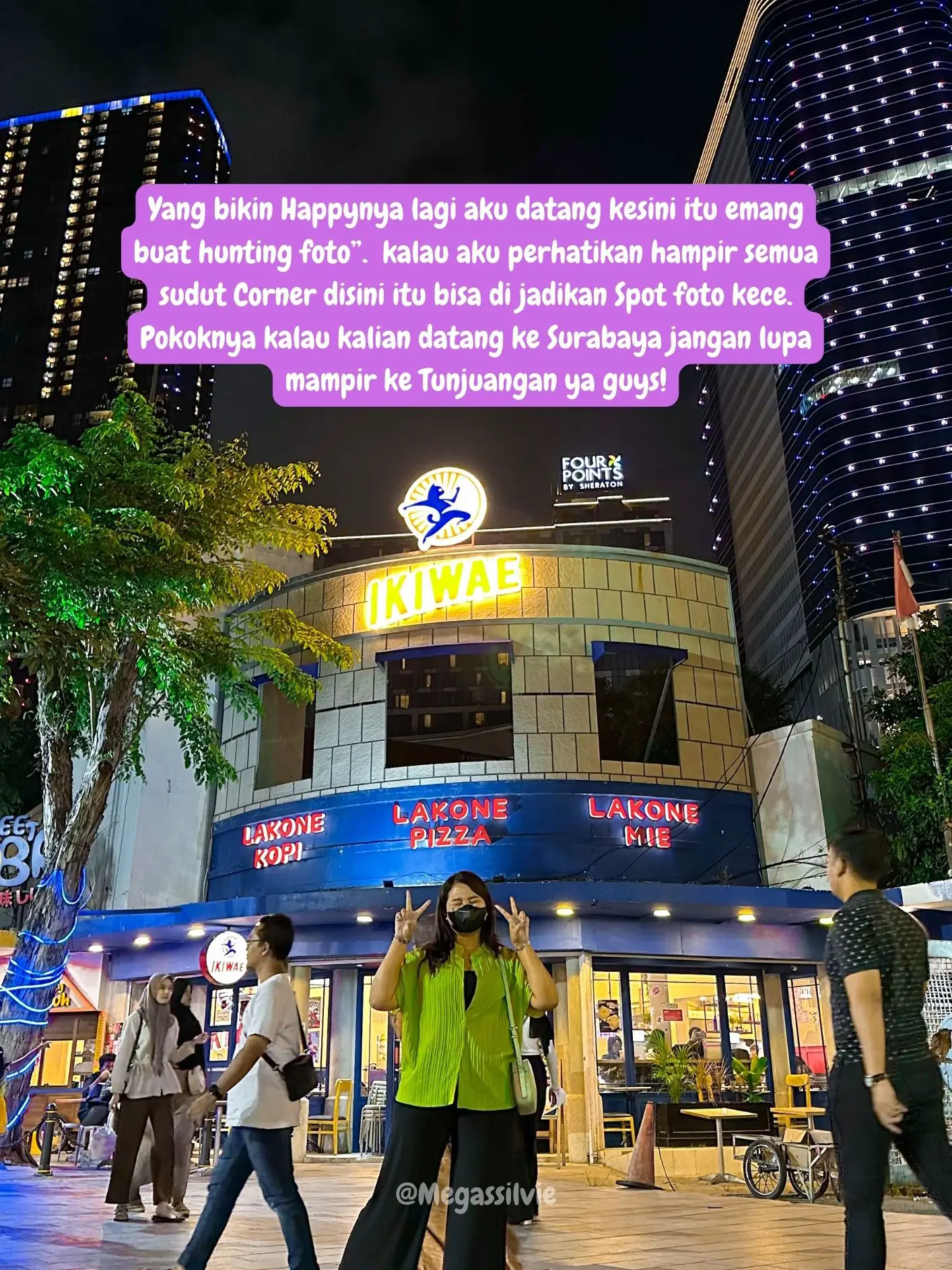 Hunting Malam Hari di Tunjungan Surabaya | Galeri disiarkan oleh Mega Silvia | Lemon8