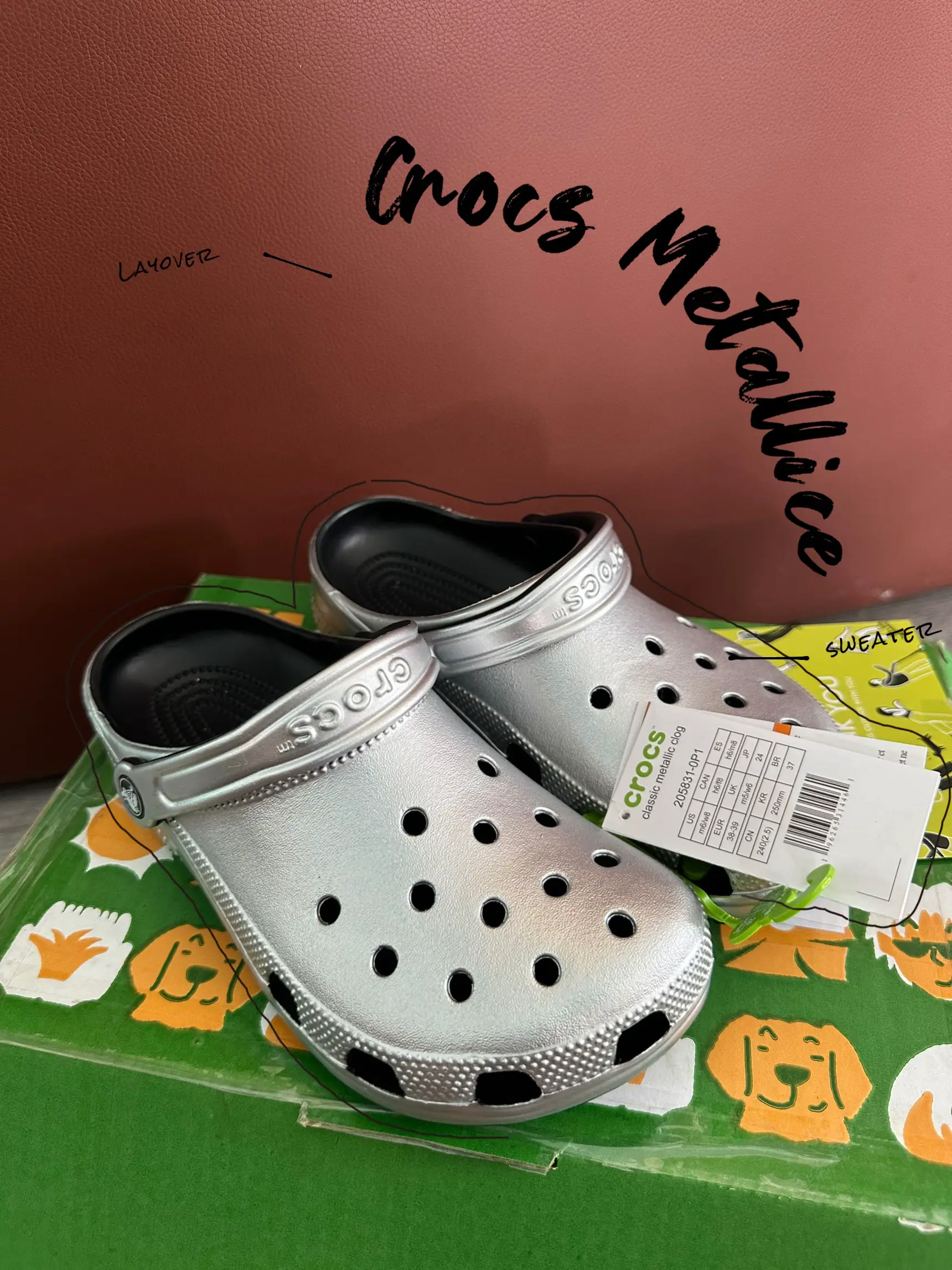 Crocs Metallice | แกลเลอรีที่โพสต์โดย DD | Lemon8