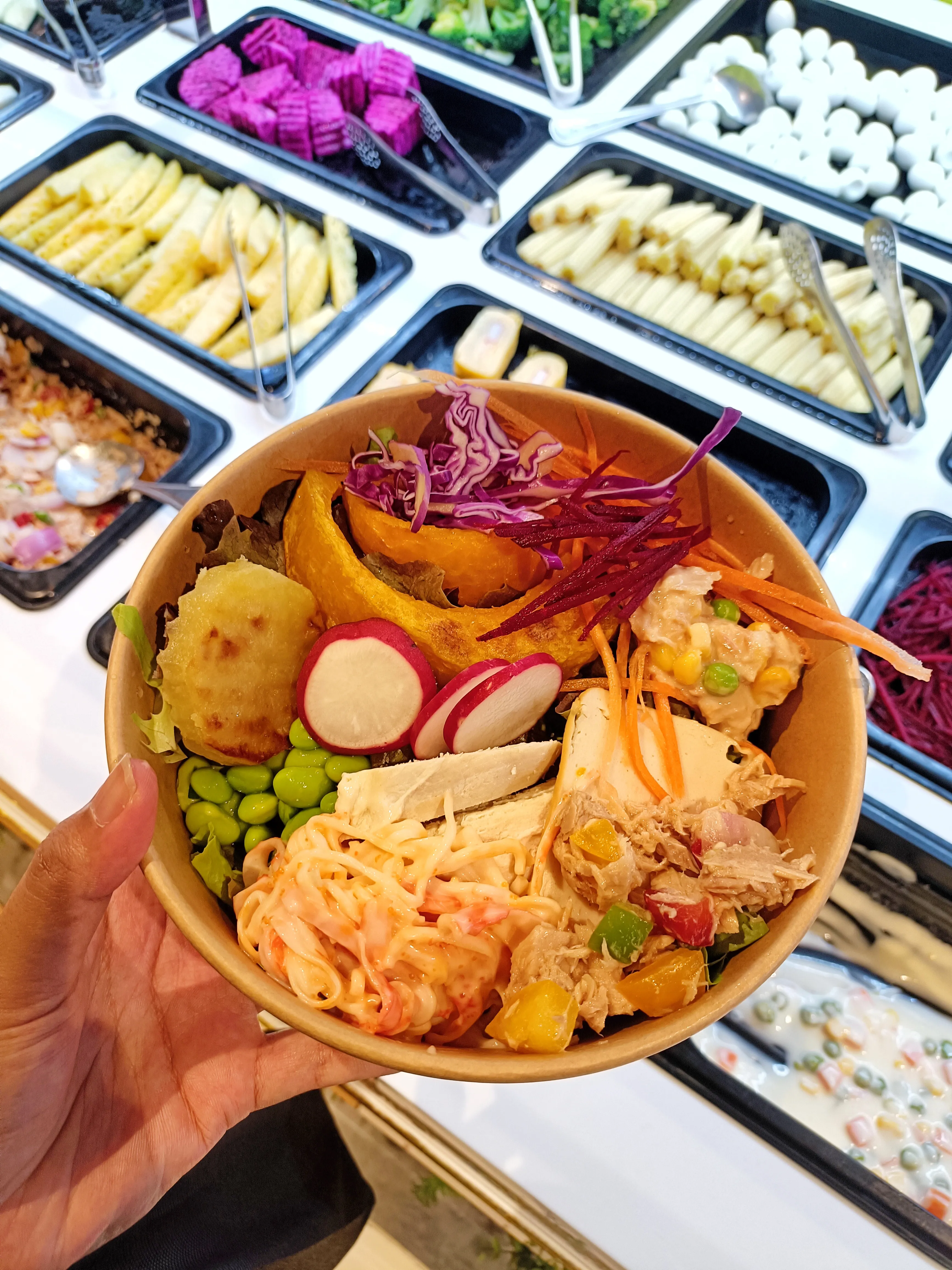 สลัดบาร์ตักเอง ถูกและดี! ขีดละ 24฿ | แกลเลอรีที่โพสต์โดย guneweenz 🦋 ...