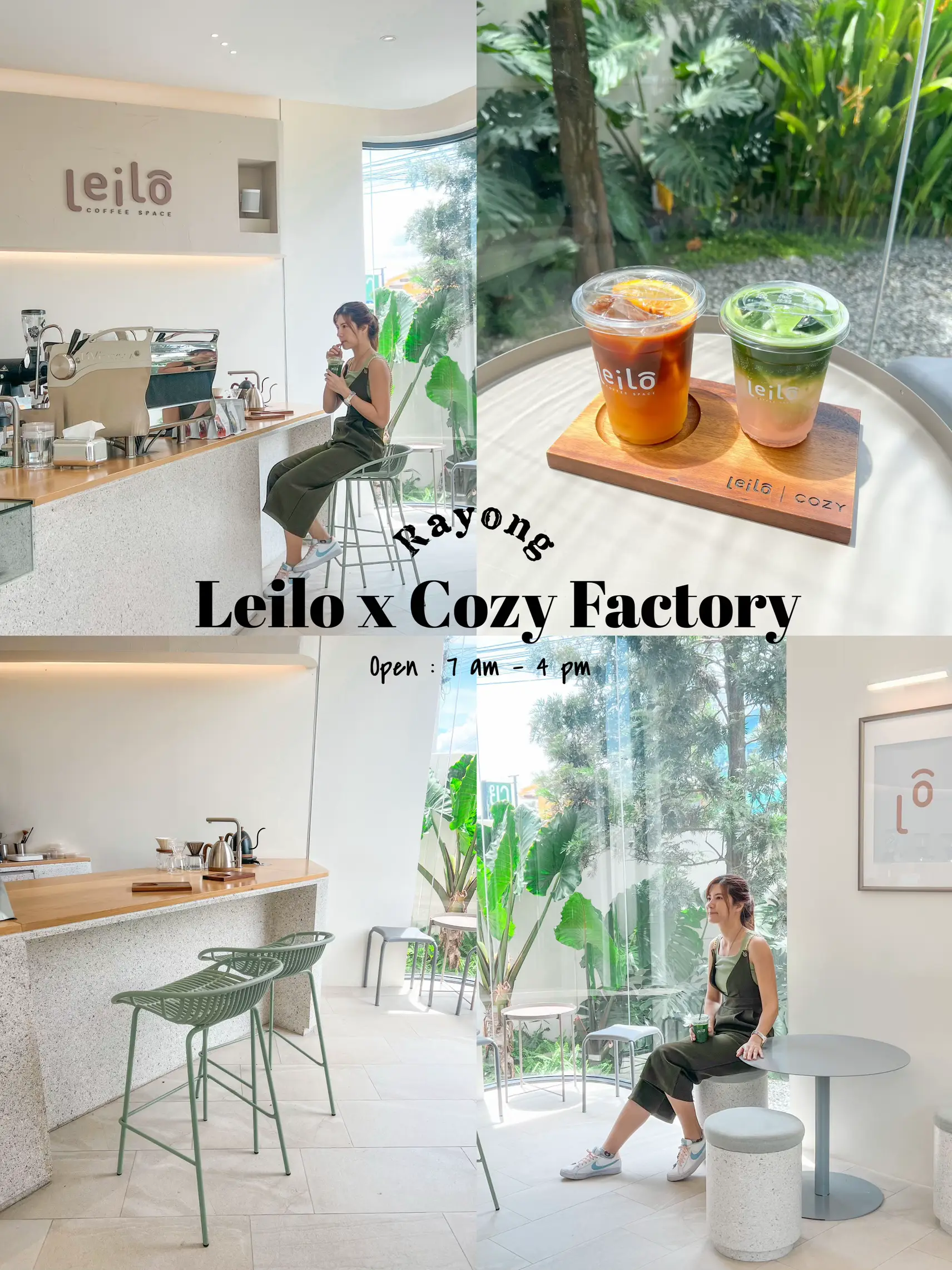 Cafe Matcha coordinates secretly but very good | Rayong 🍵 | Gallery ...