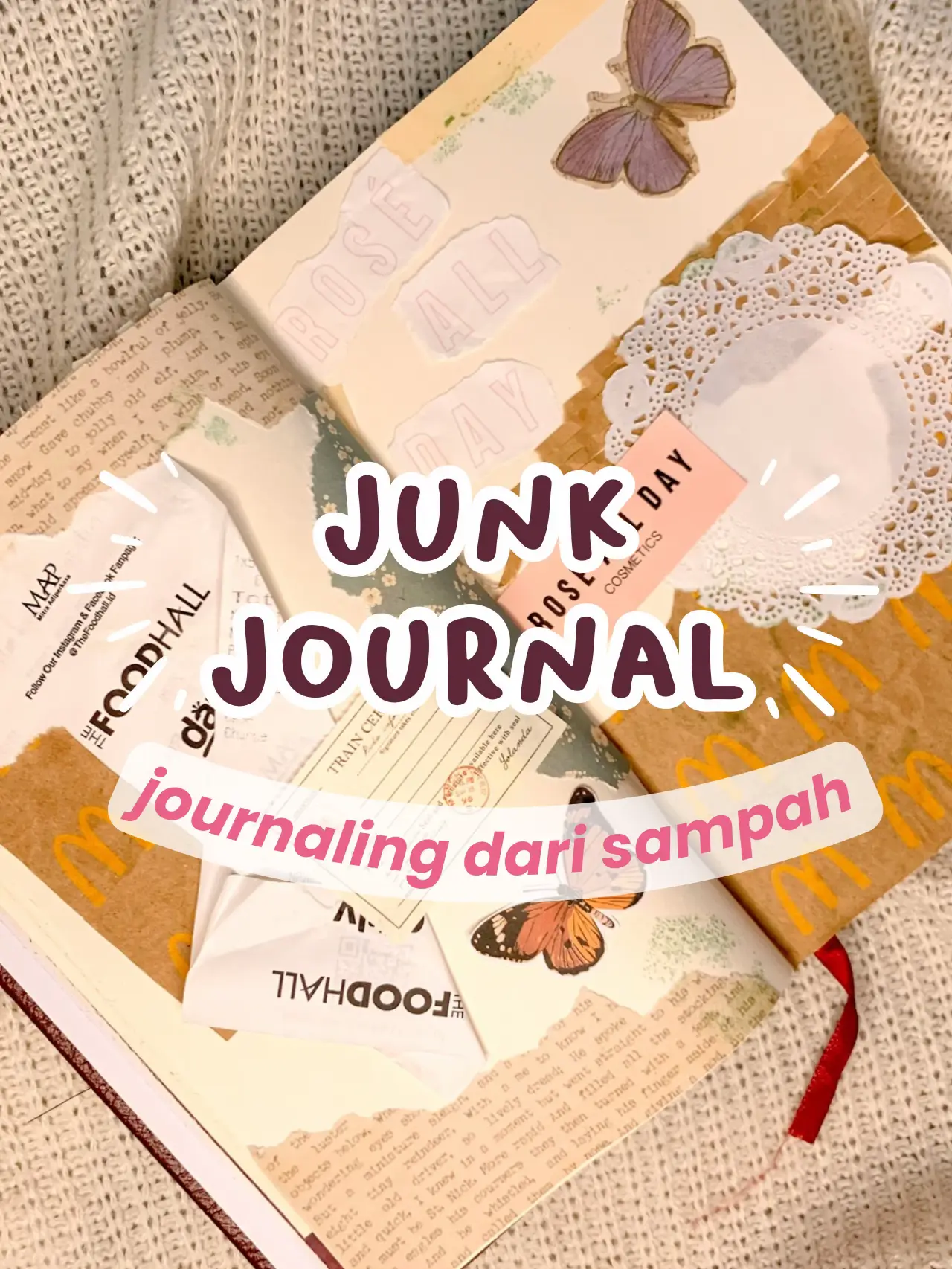 JUNK JOURNAL WITH ME 🫶 | Video dipublikasikan oleh studyssha | Lemon8
