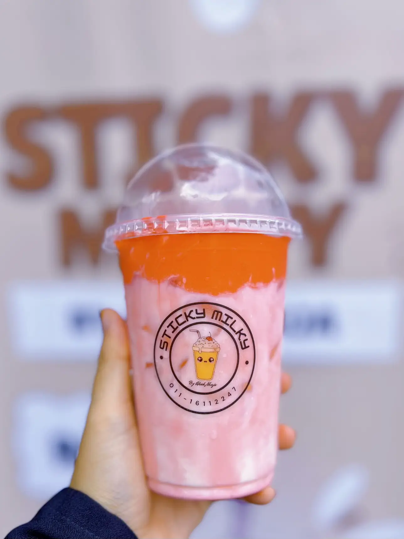 Sticky milk viral pekan 😍 | Galeri disiarkan oleh Nur Ainee | Lemon8