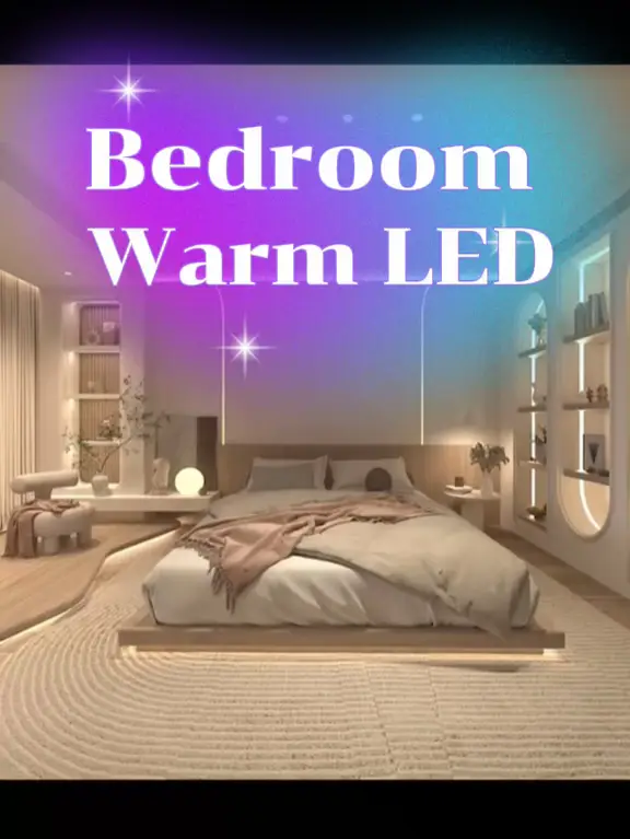 Bedroom and Warm LED # Bedroom Decoration # led # light | Video ...