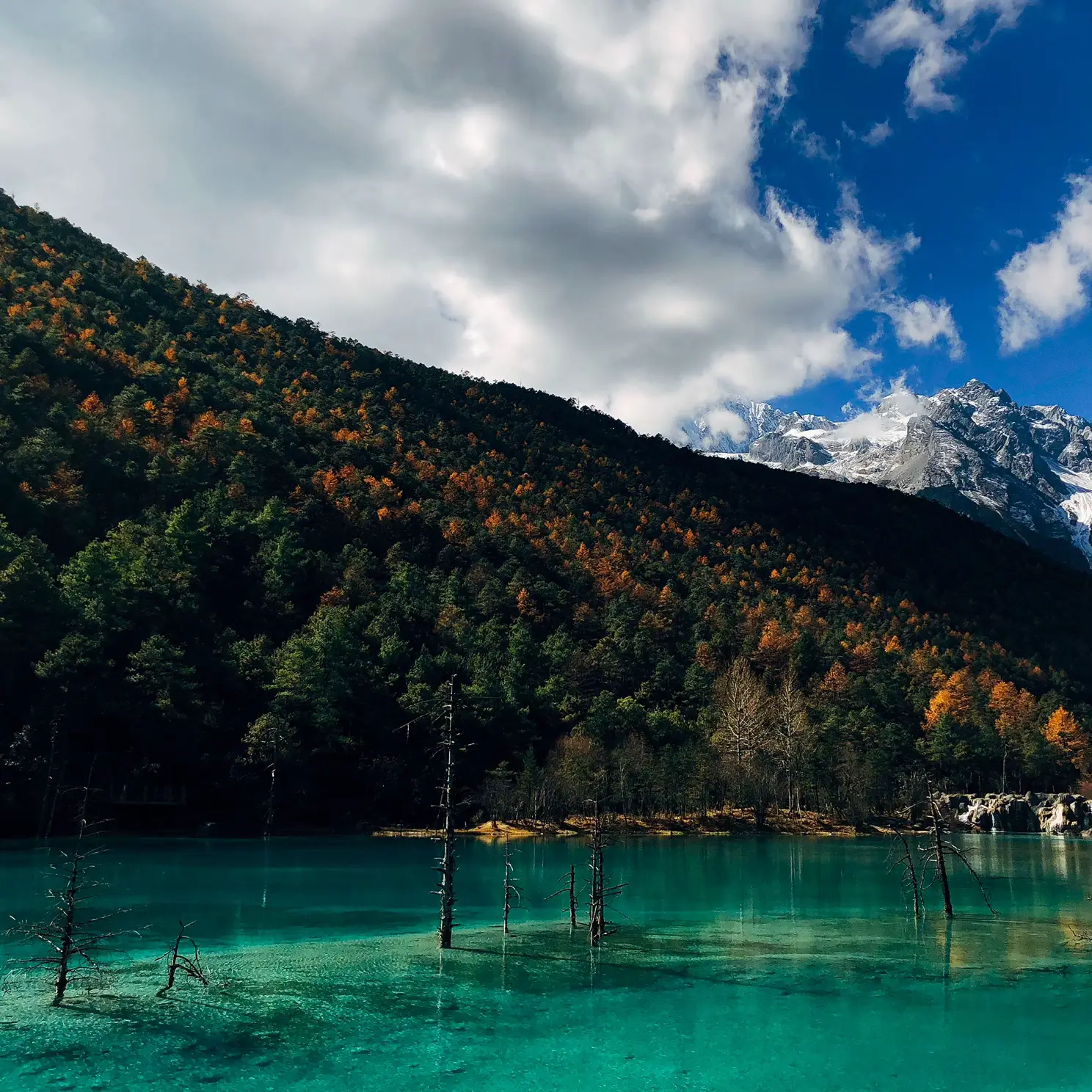 One day with the conquest of the Jade Dragon Snow Mountain, China ...