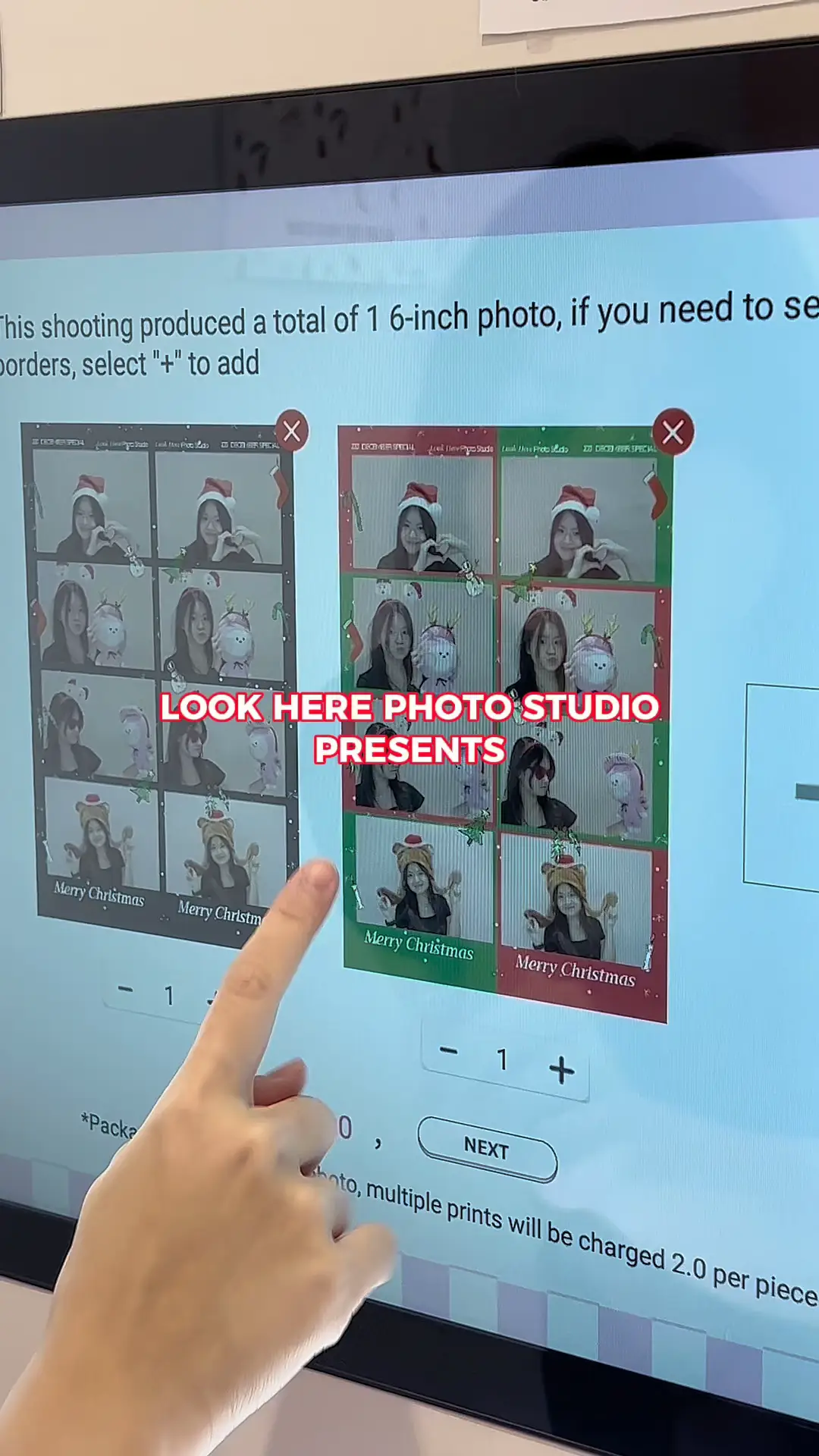 TRY OUT OUR SEASONAL CHRISTMAS THEMED FRAMES 🎄 | Video published by Look Here 👀 | Lemon8