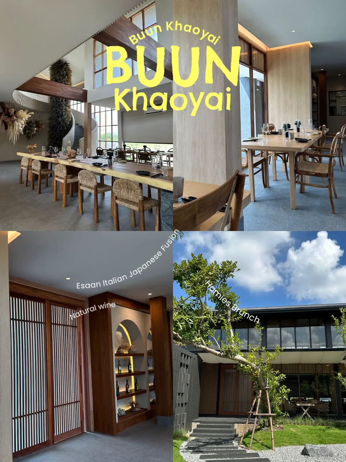 อัพเดตร้านอาหารเปิดใหม่ล่าสุด Buun Khaoyai | แกลเลอรีที่โพสต์โดย Ing ...