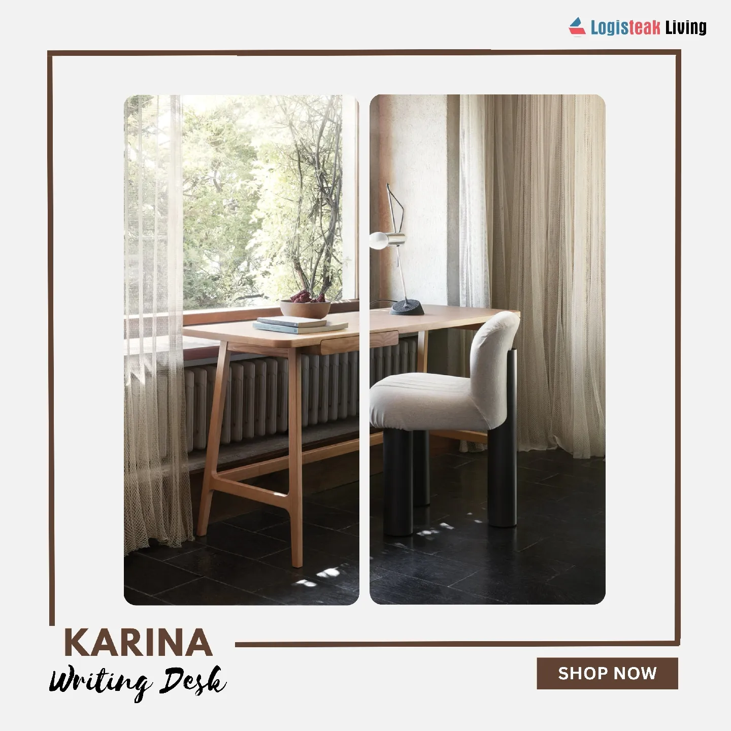 Karina Writing Desk | Galeri diposting oleh LogisteakLiving | Lemon8
