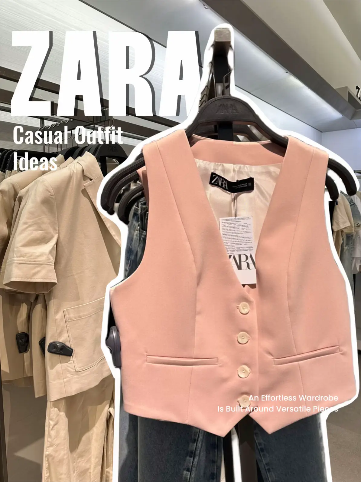 พุ่งตัวไป Zara อัพเดทคอลใหม่ | แกลเลอรีที่โพสต์โดย Praew | Lemon8