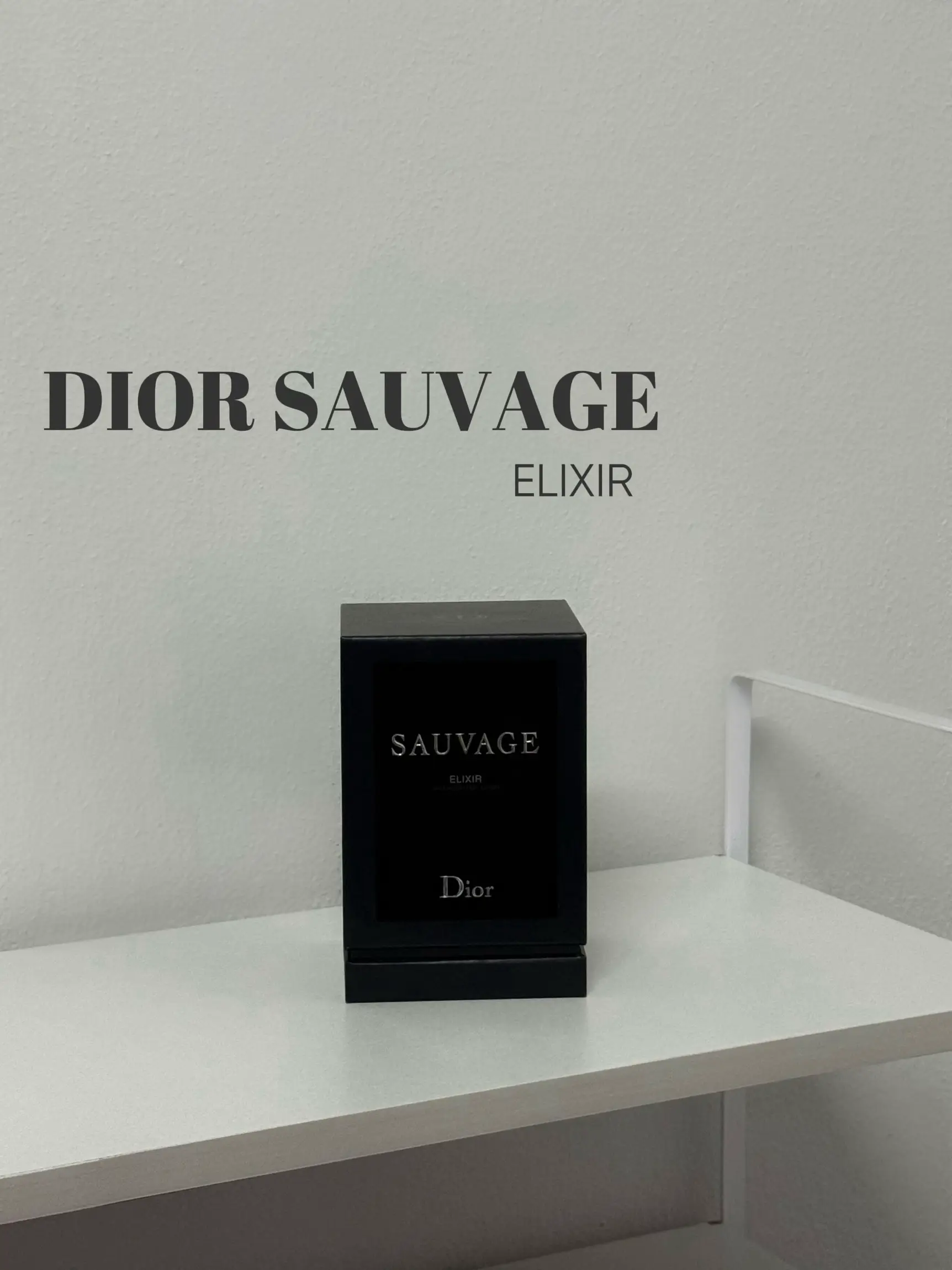 DIOR SAUVAGE ELIXIR | แกลเลอรีที่โพสต์โดย wanxmc | Lemon8