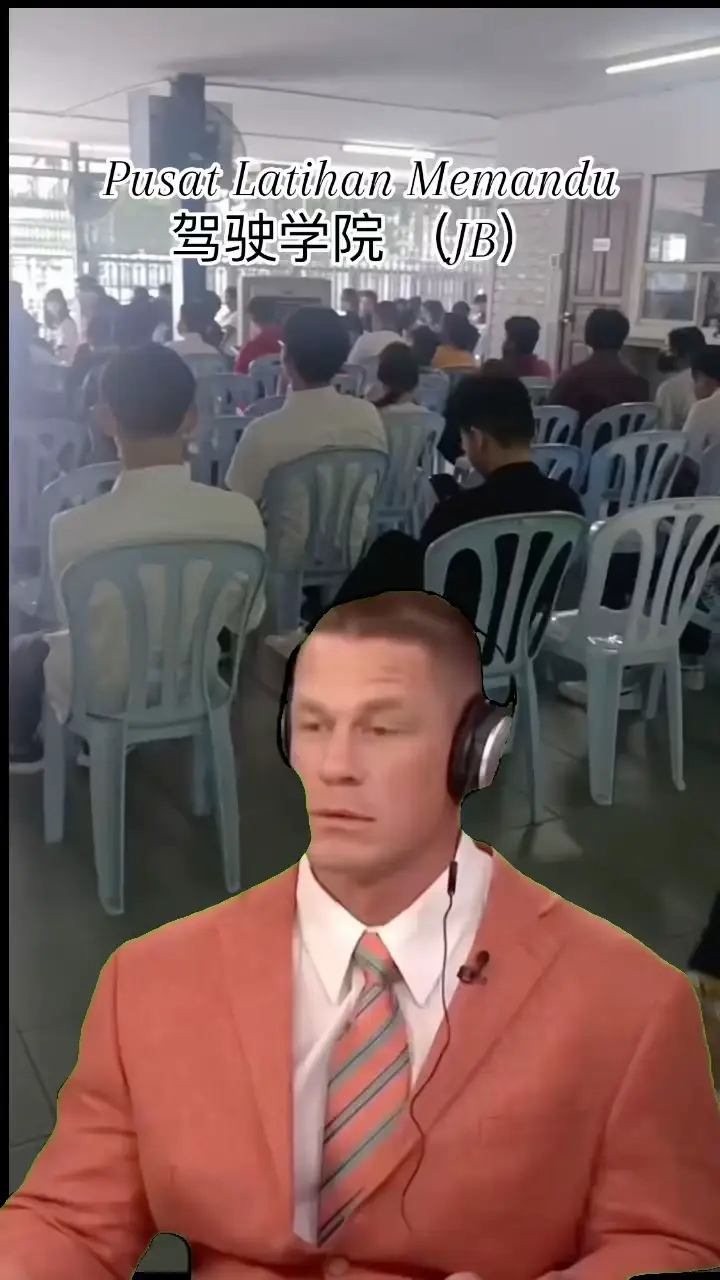 John Cena Nak Lesen Memandu Juga 🇲🇾😂 | Video diterbitkan oleh Lesen Malaysia | Lemon8