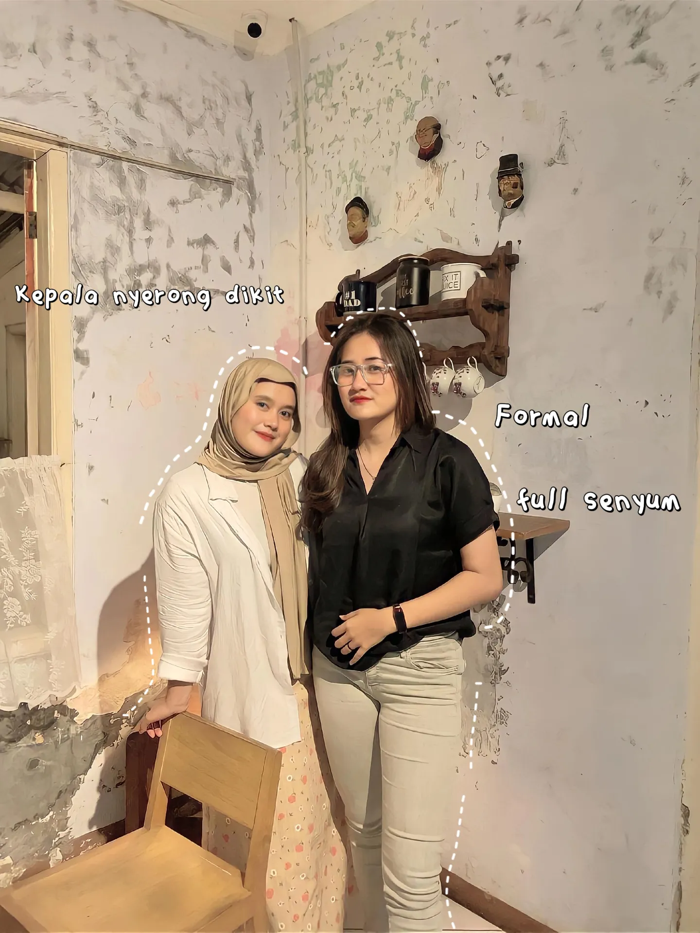 Idea pose kamu bareng bestie -Aethetic|Tips👭 | Galeri diposting oleh Rinrin Rindiyan | Lemon8